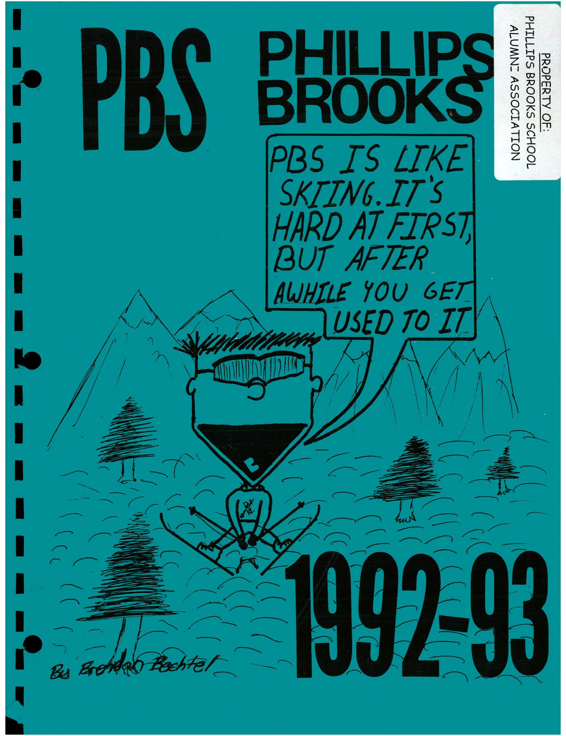 PBS Yearbook - 1993 by Phillips Brooks School - Issuu