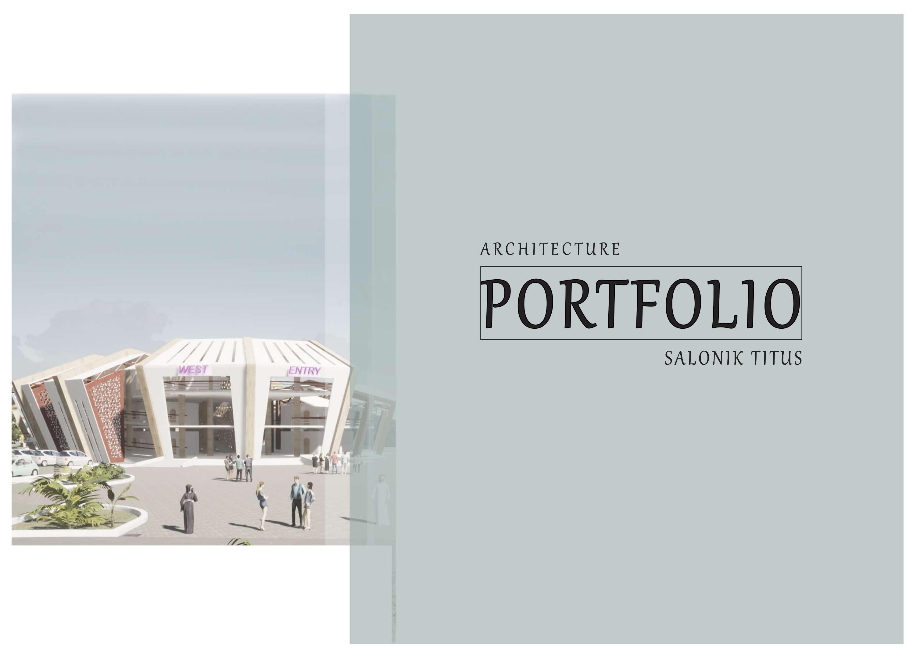 ARCHITECTURE PORTFOLIO by Titus Ronko - Issuu