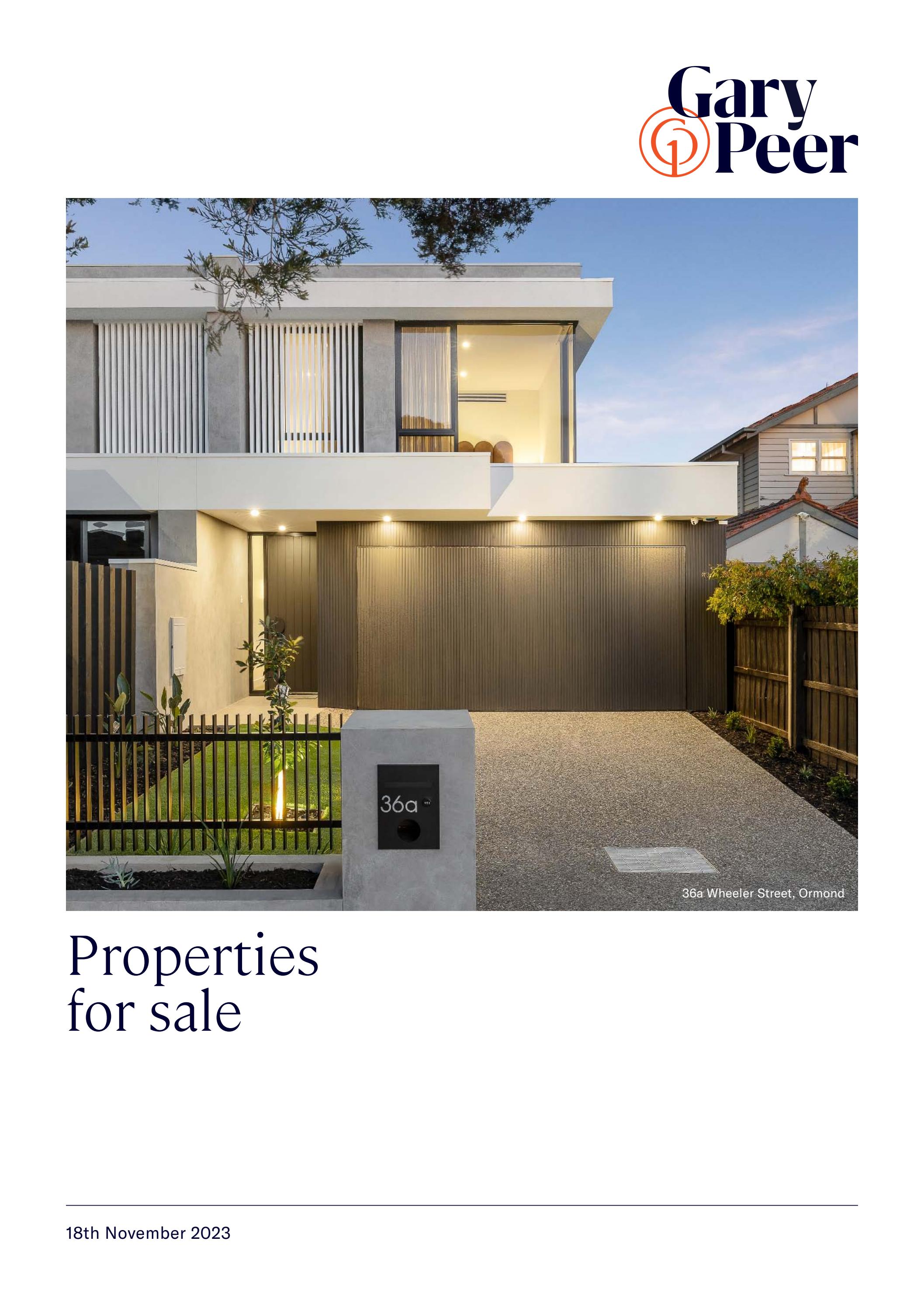 Gary Peer properties for sale | Saturday 18 November 2023 by Gary Peer ...