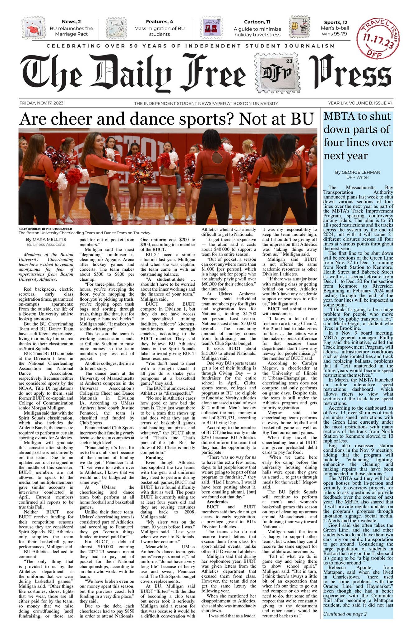 Travel Edition 11/17/23 by The Daily Free Press - Issuu