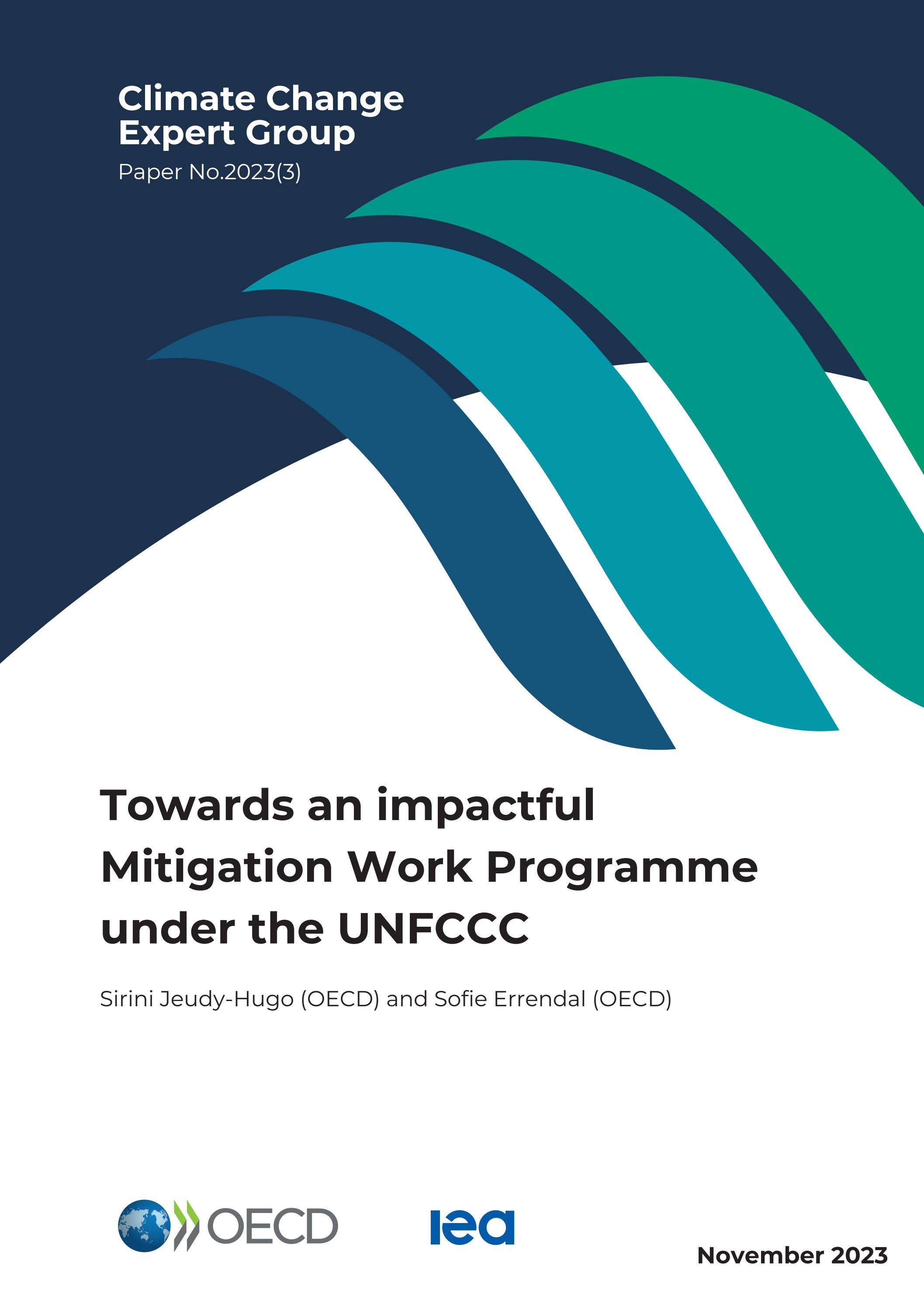 Towards an impactful Mitigation Work Programme under the UNFCCC by OECD ...
