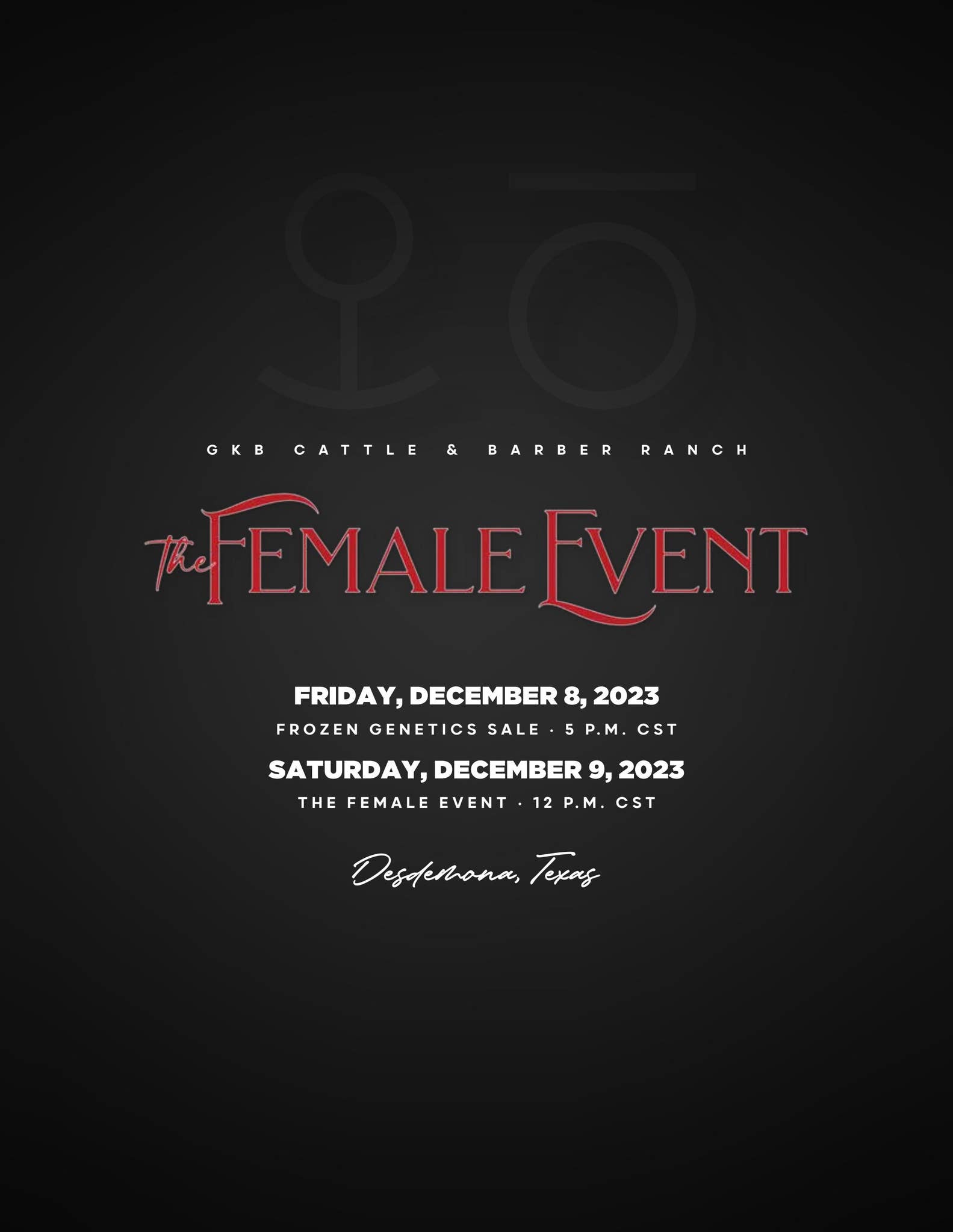 The Female Event | GKB Cattle & Barber Ranch by American Hereford ...