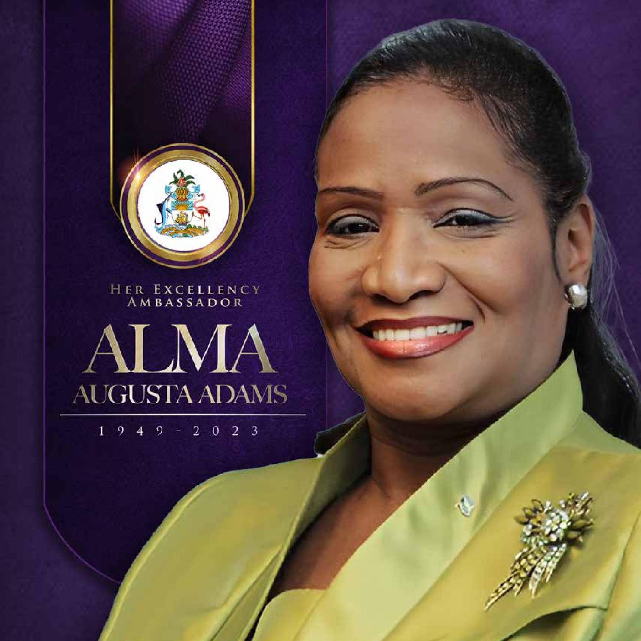 Original Memory Book for Her Excellency Alma Augusta Adams by Print ...