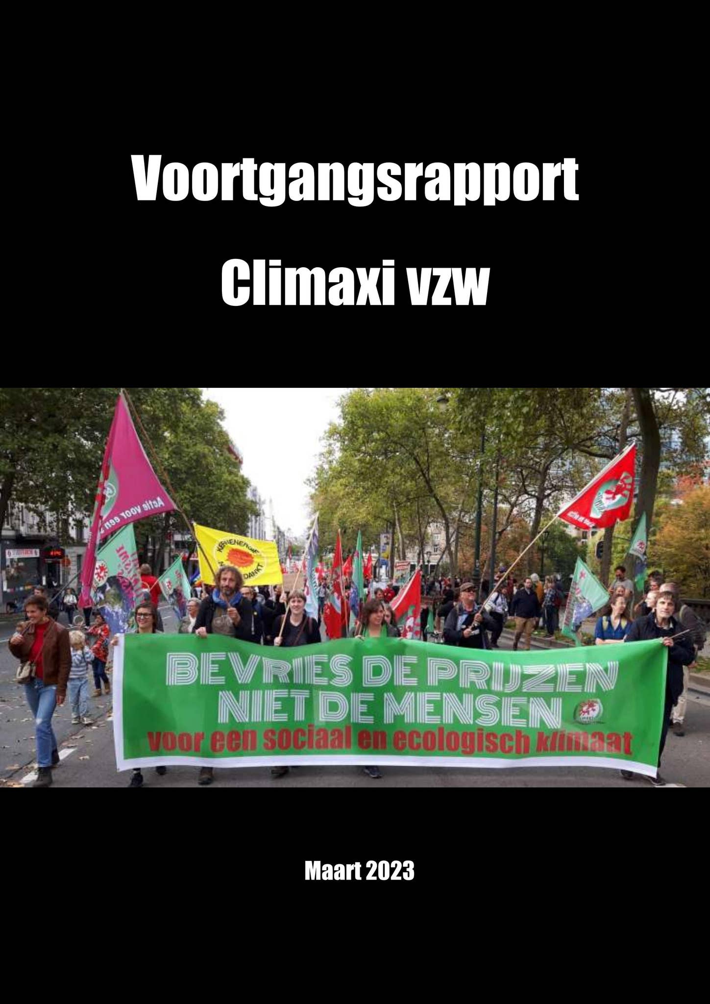 Voortgangsrapport maart 2023 by Climaxi vzw - Issuu