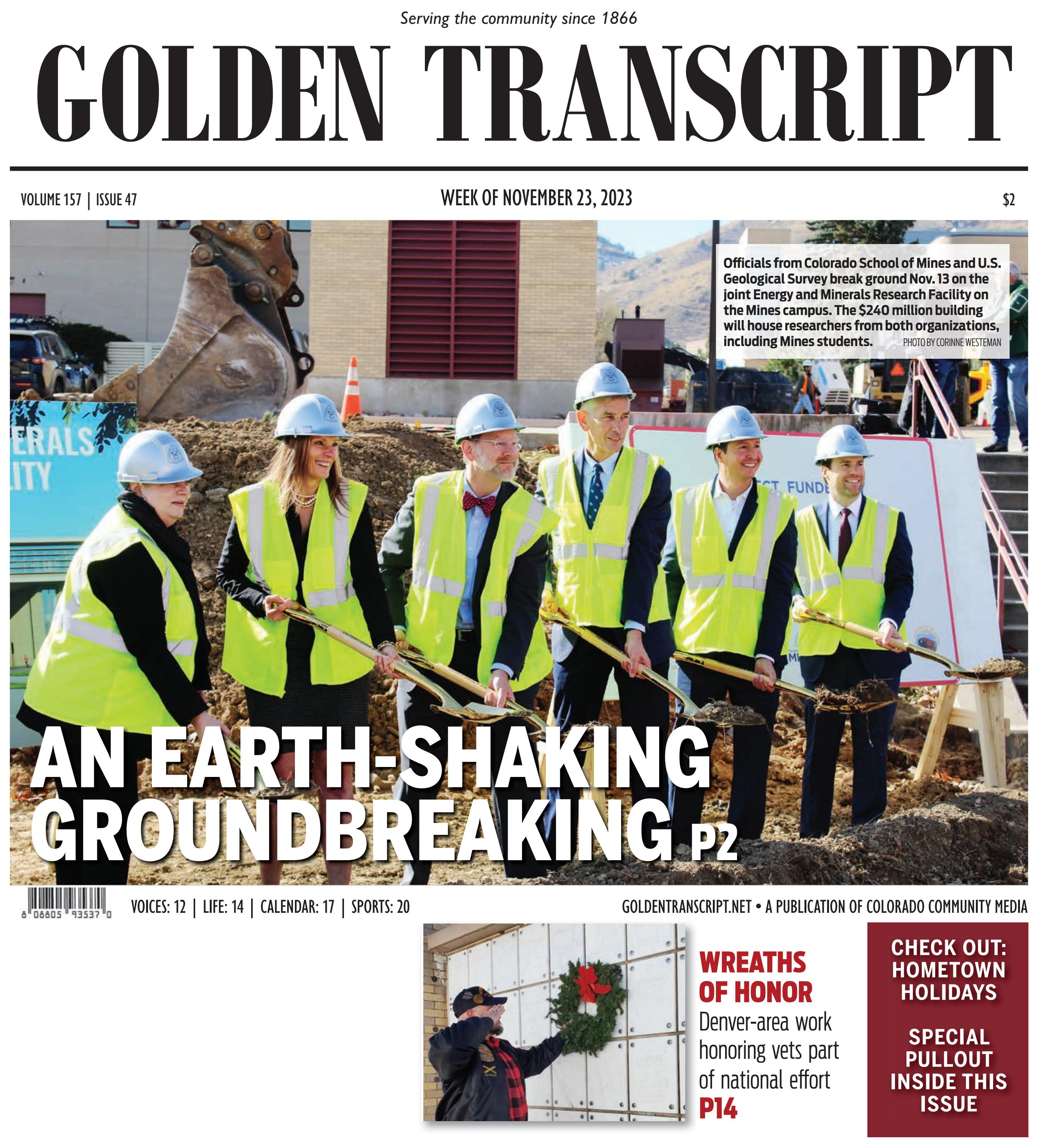 Golden Transcript November 23, 2023 by Colorado Community Media - Issuu