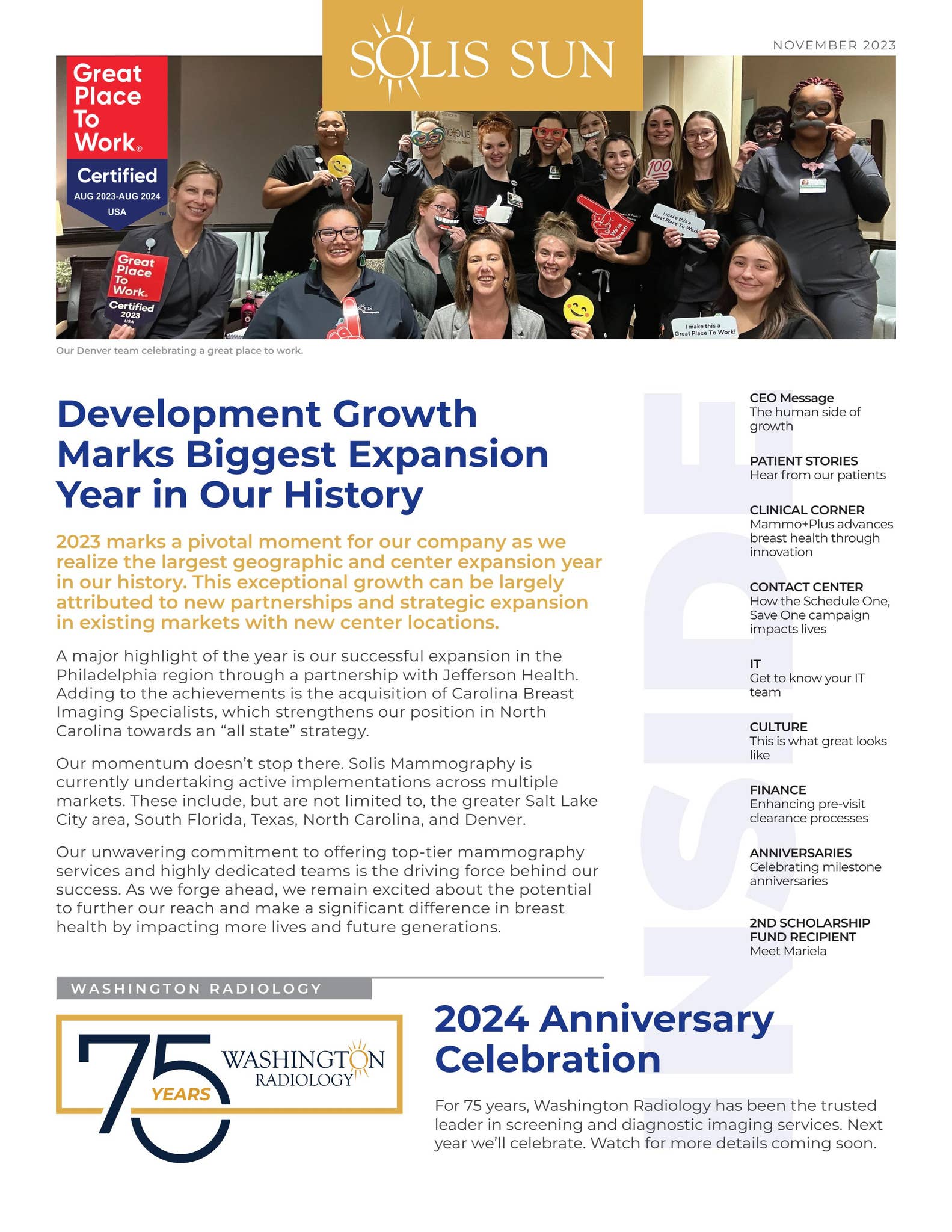 Solis Sun - November 2023 by solis-mammography - Issuu