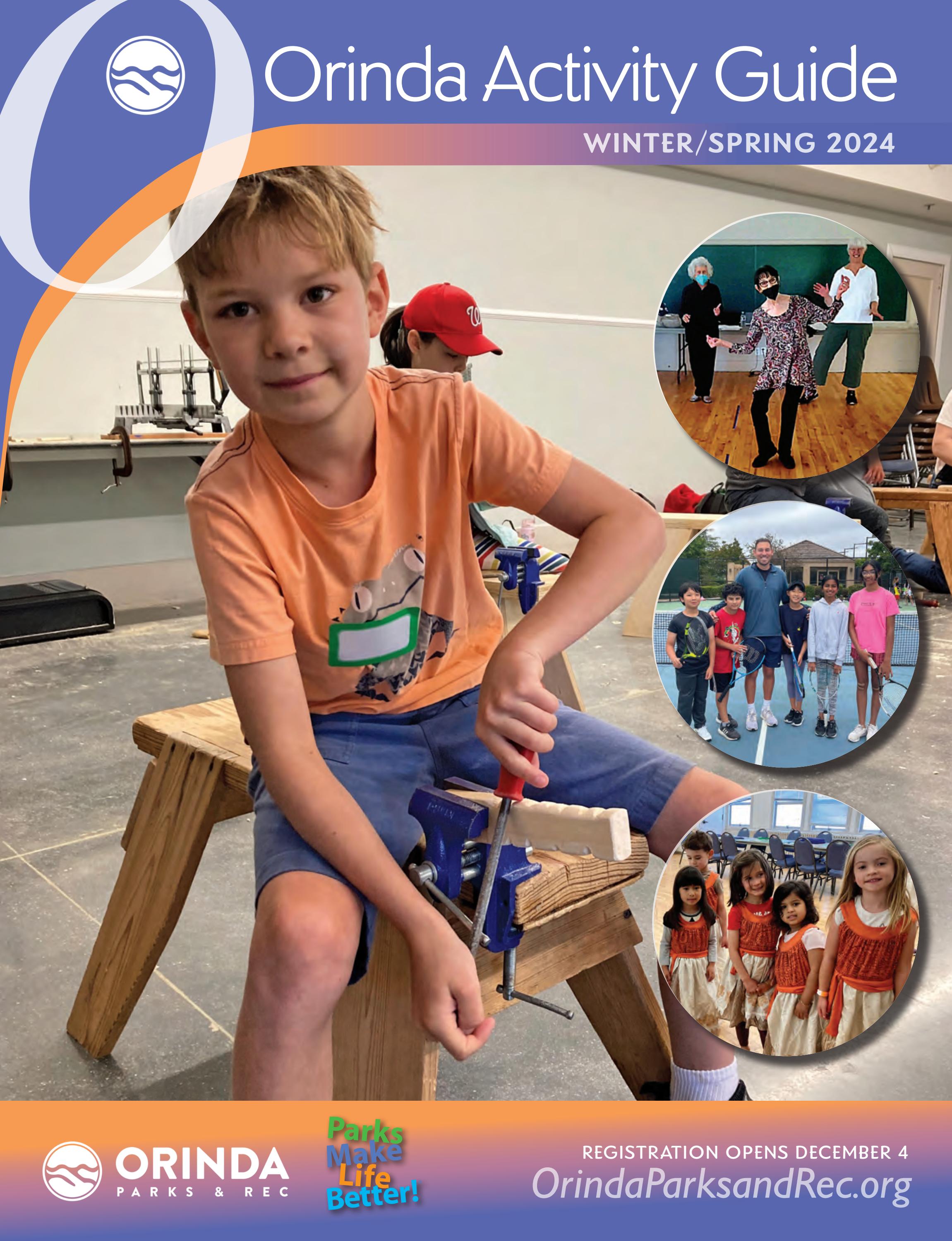 Orinda Activity Guide, Winter/Spring 2024 by City of Orinda - Issuu