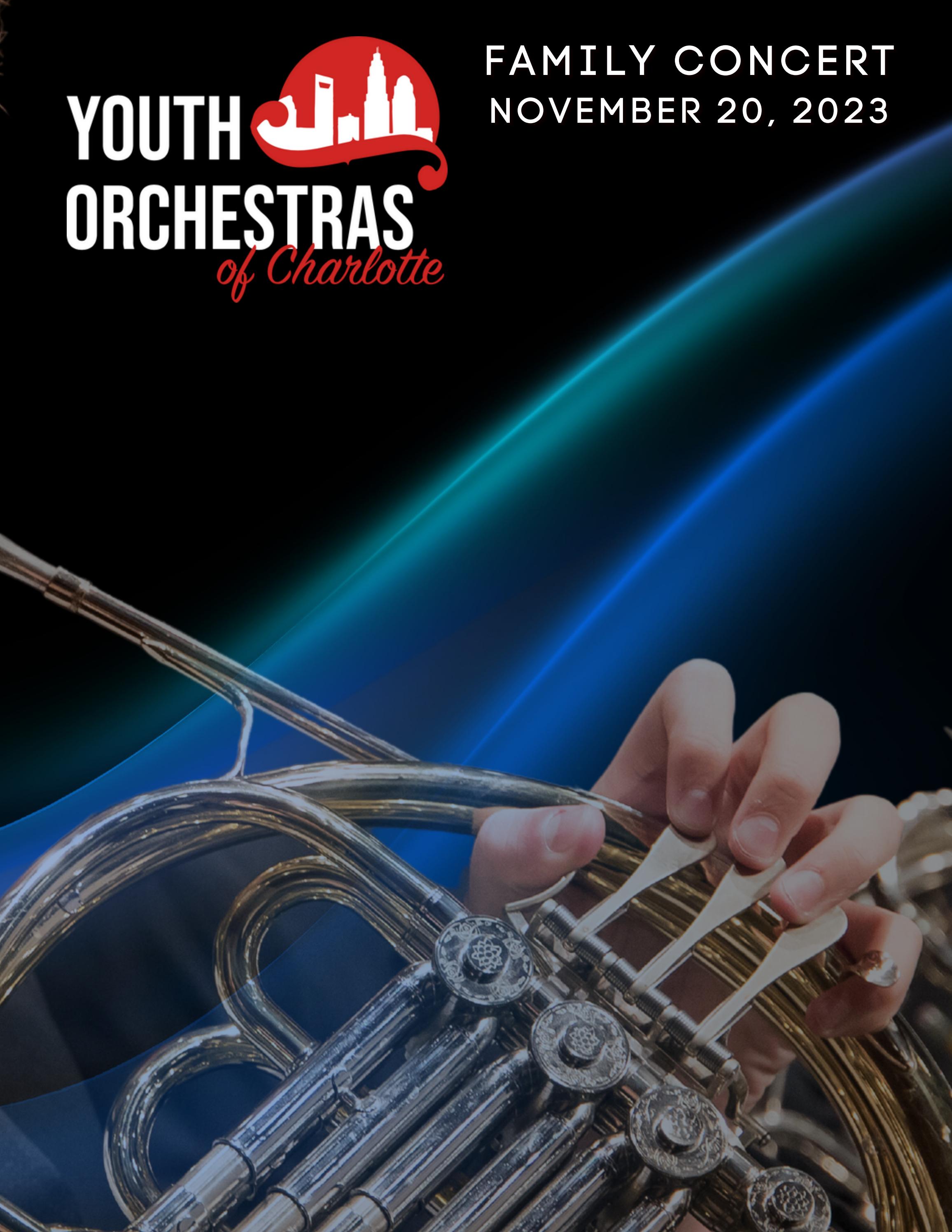 YOC Family Concert 11-20-2023 by Youth Orchestras of Charlotte - Issuu
