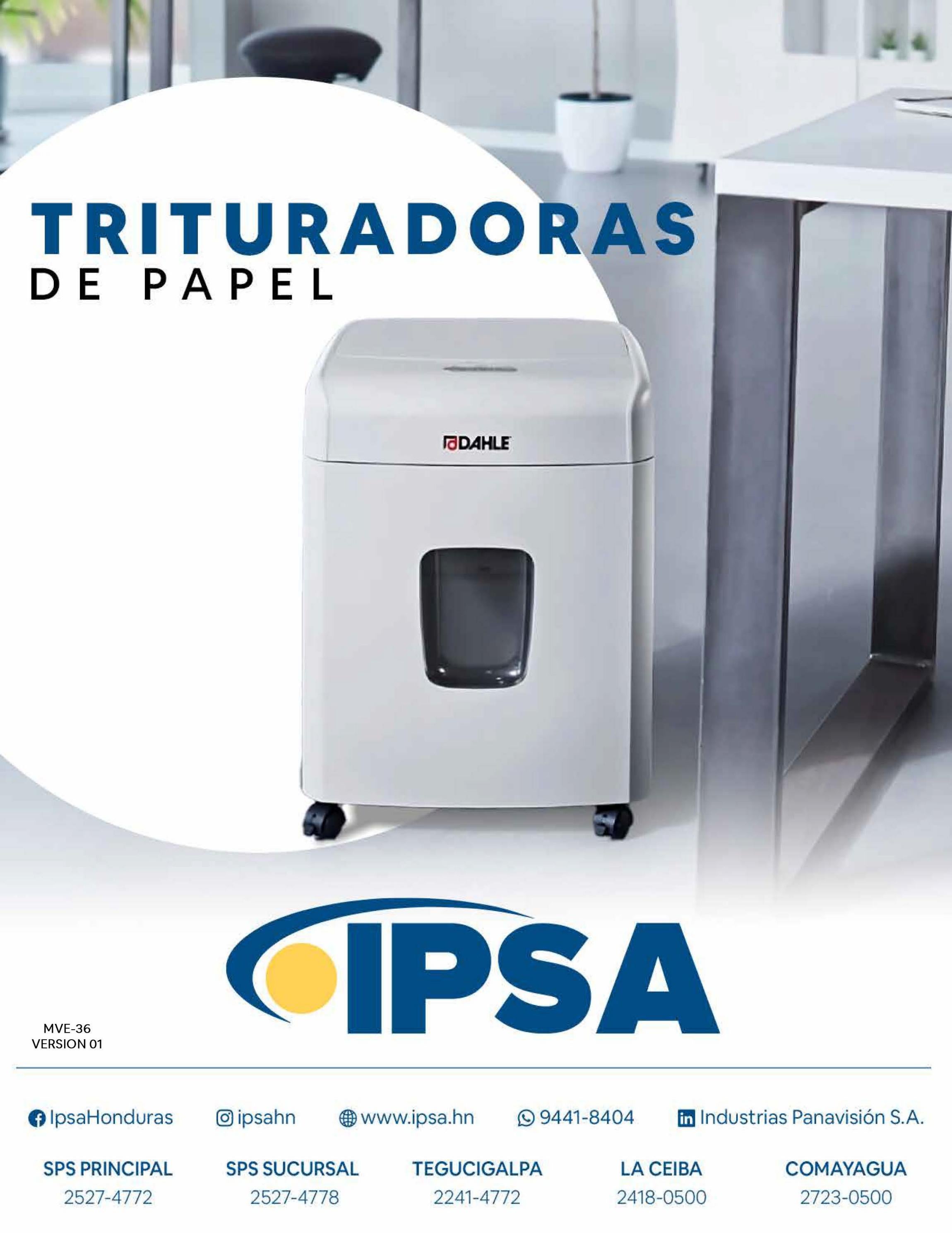 Catálogo Trituradoras | IPSA by IPSA Honduras - Issuu