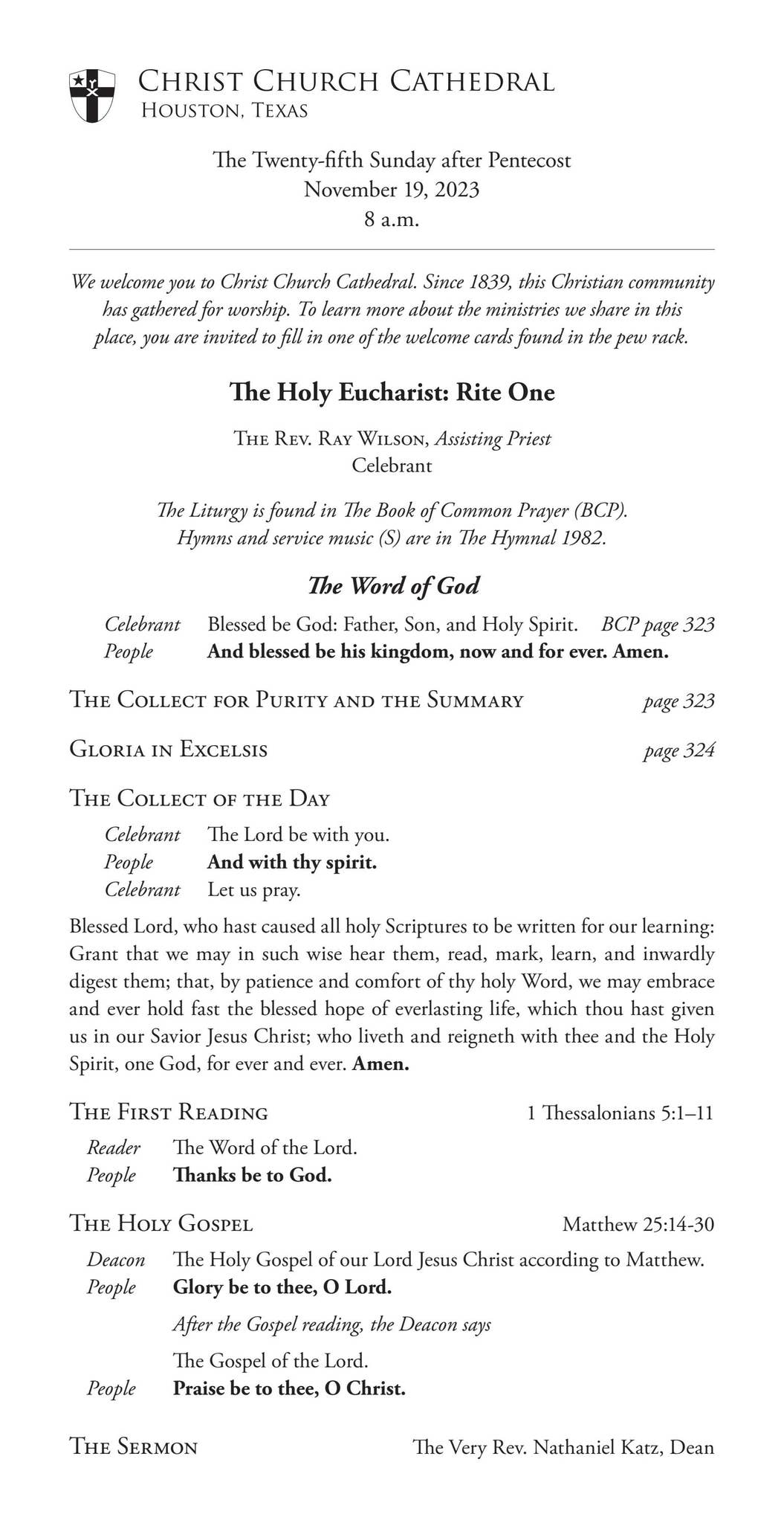 8 am leaflet 11/19/23 by Christ Church Cathedral - Issuu