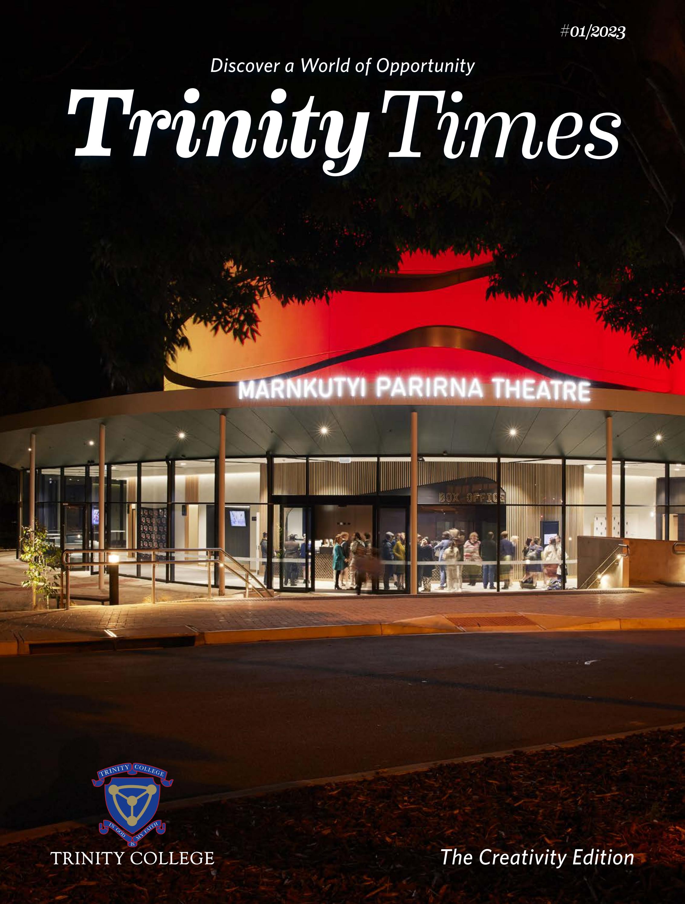 Trinity Times Edition #1 2023 by Trinity College - Issuu