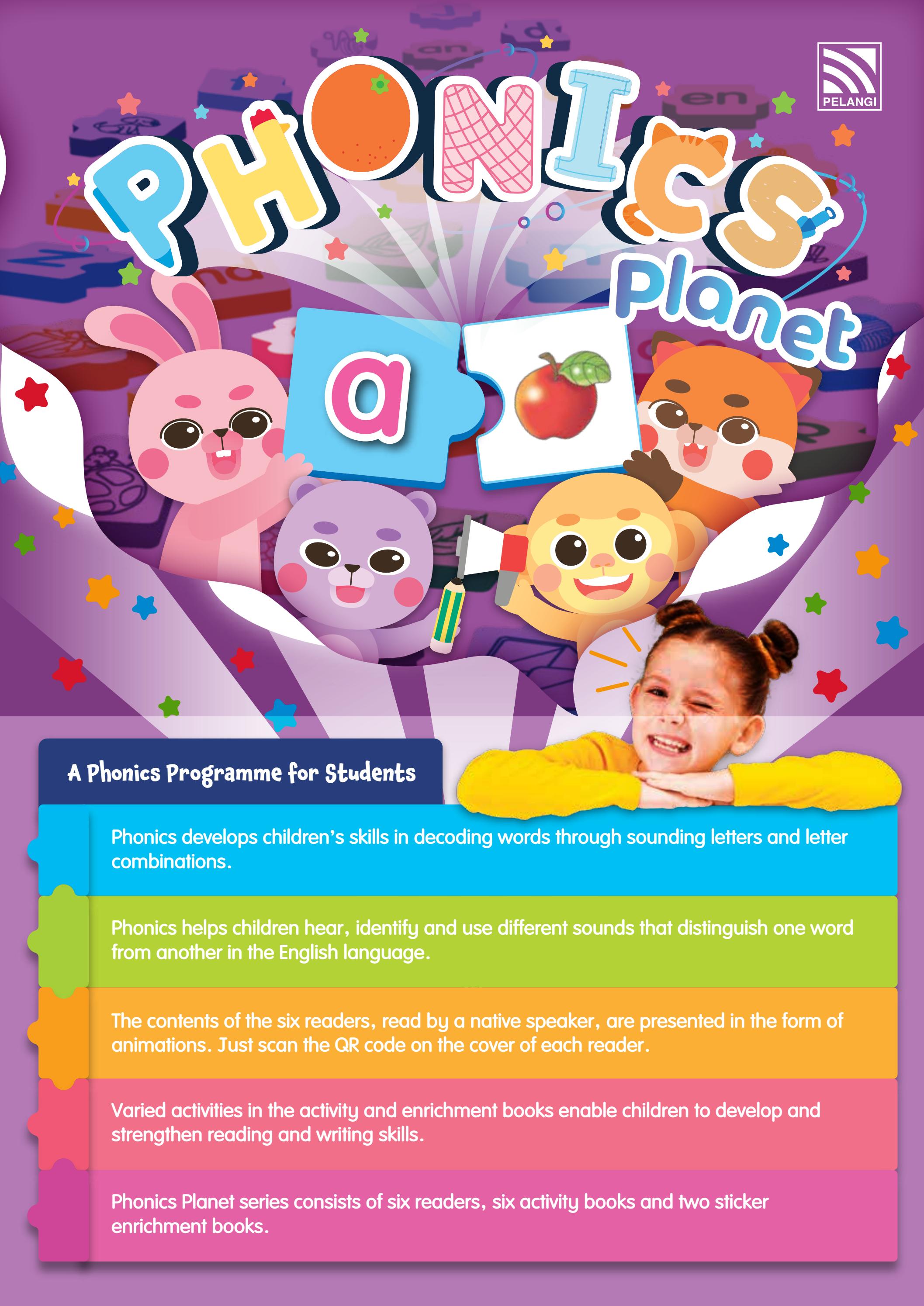 Brochure Pelangi Phonics Planet by Pelangi Publishing Thailand - Issuu