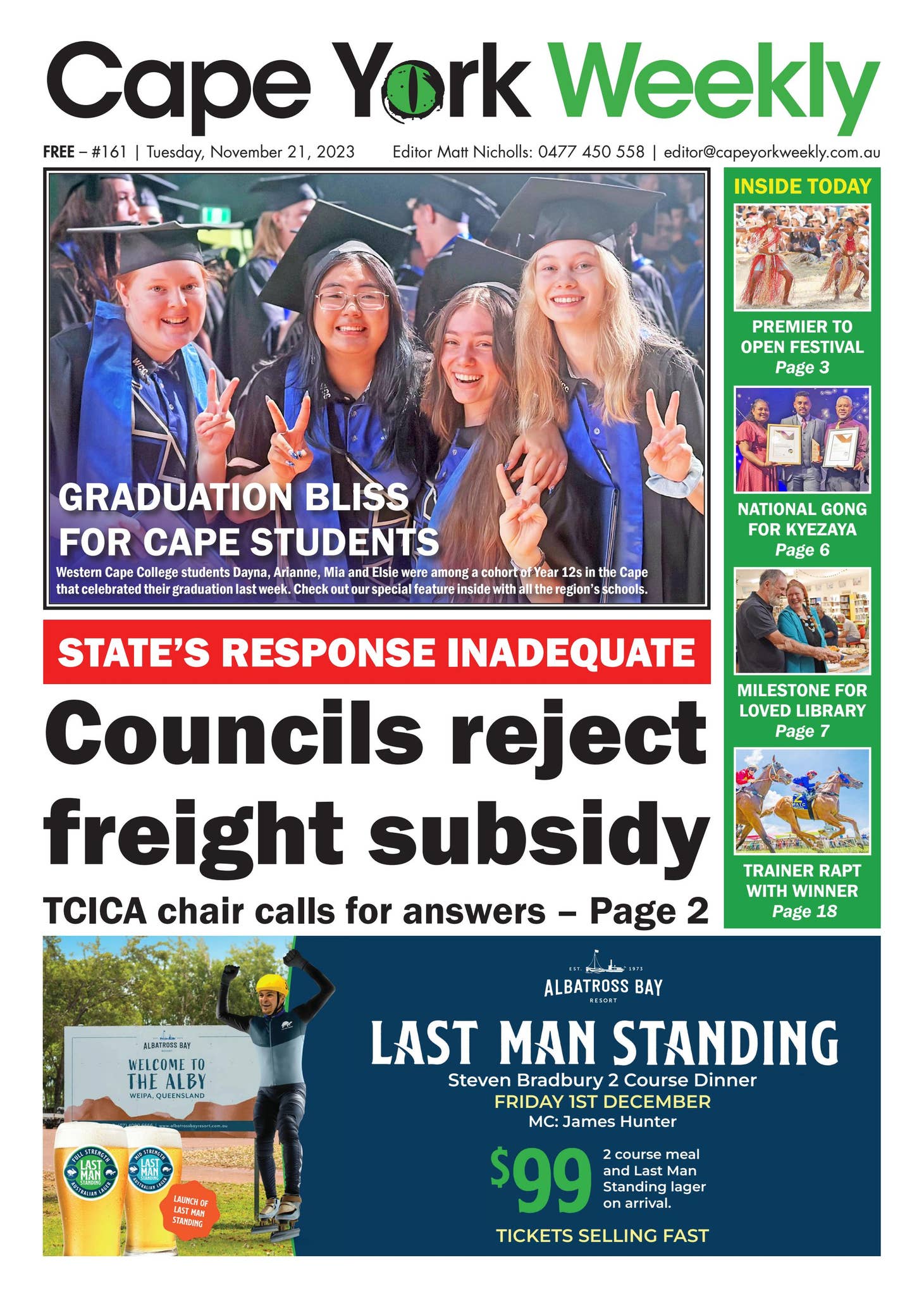 Cape York Weekly Edition 161 by Cape York Weekly - Issuu