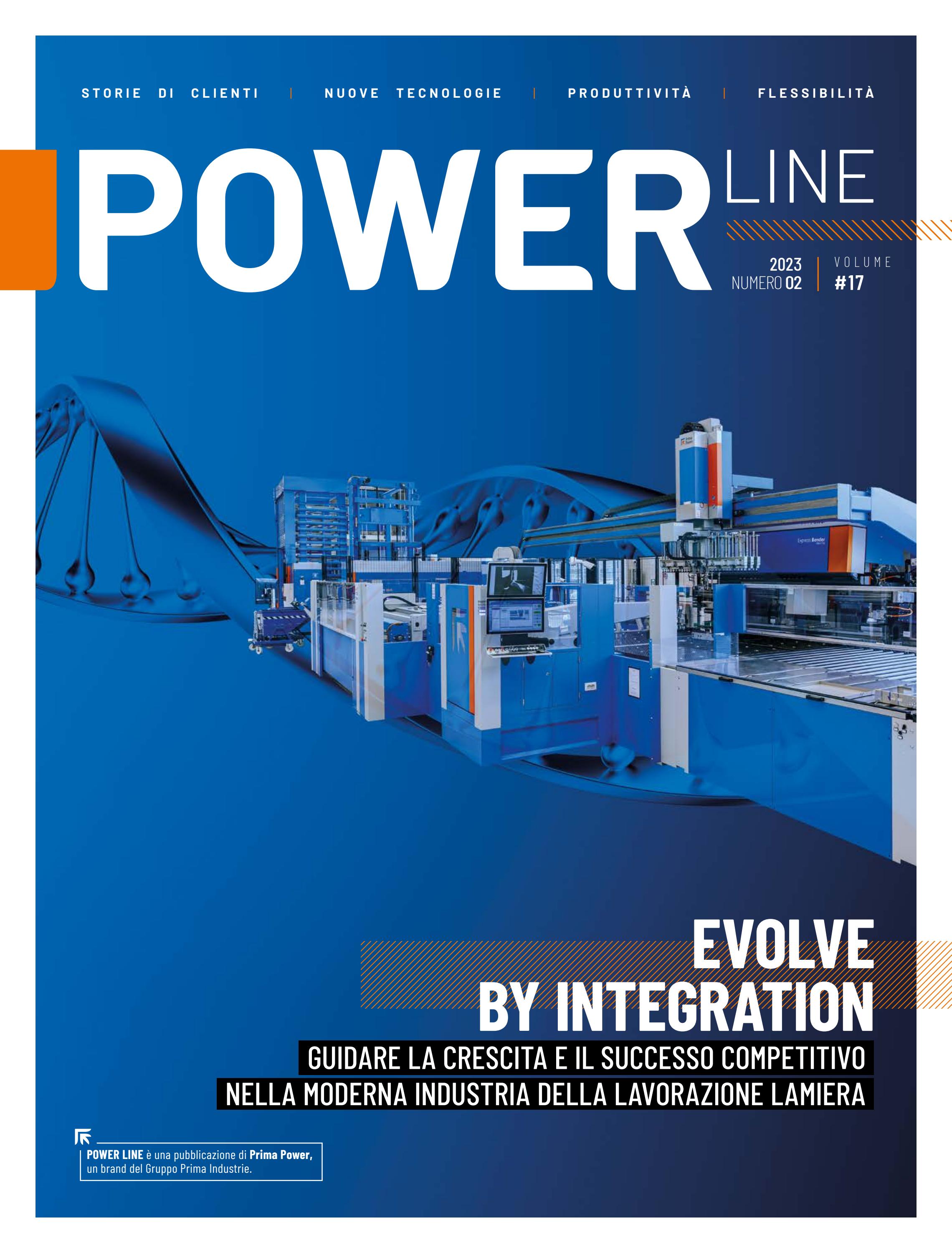 Power Line – numero 2, 2023 – Evolve by integration by Prima Power - Issuu