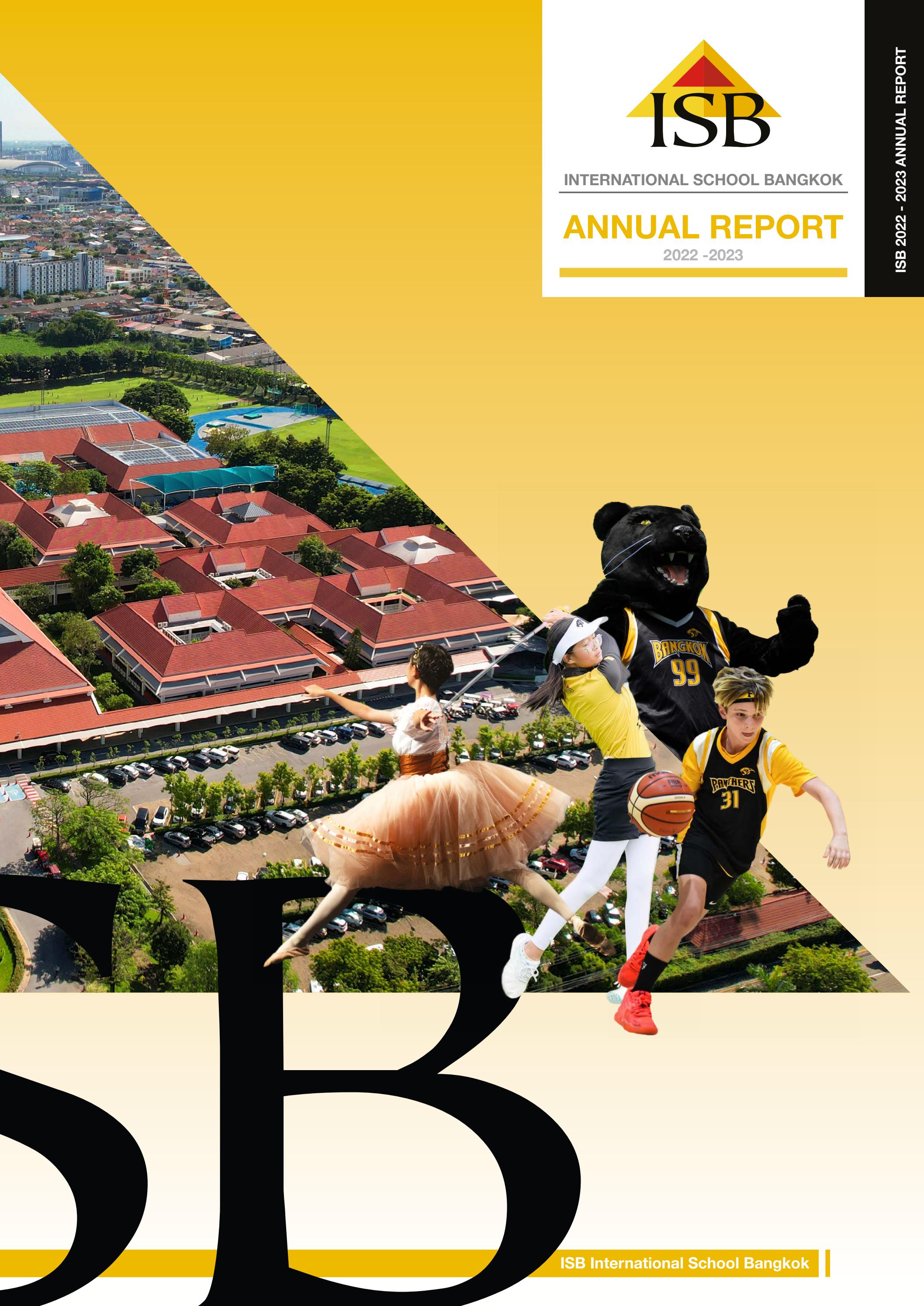 ISB Annual Report 2022-2023 by InternationalSchoolBangkokISB - Issuu
