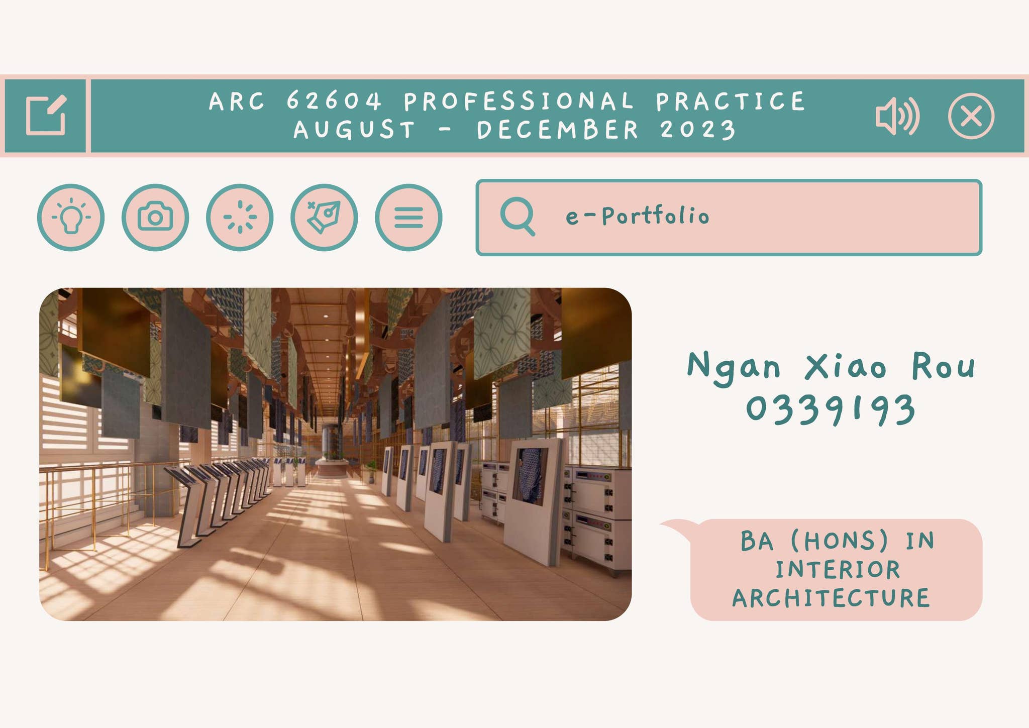 ARC 62604 PROFESSIONAL PRACTICE AUGUST - DECEMBER 2023 (e-Portfolio) by ...