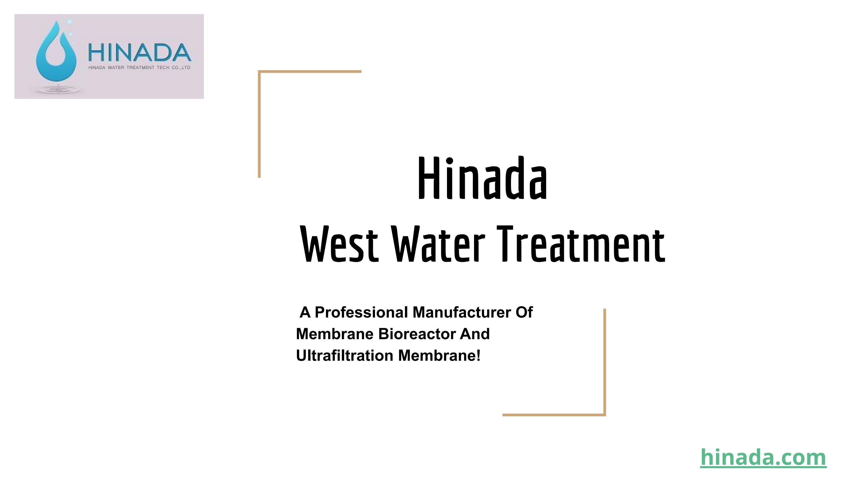 Hinada : West Water Treatment Plant by Hinada Water Treatment Tech Co ...
