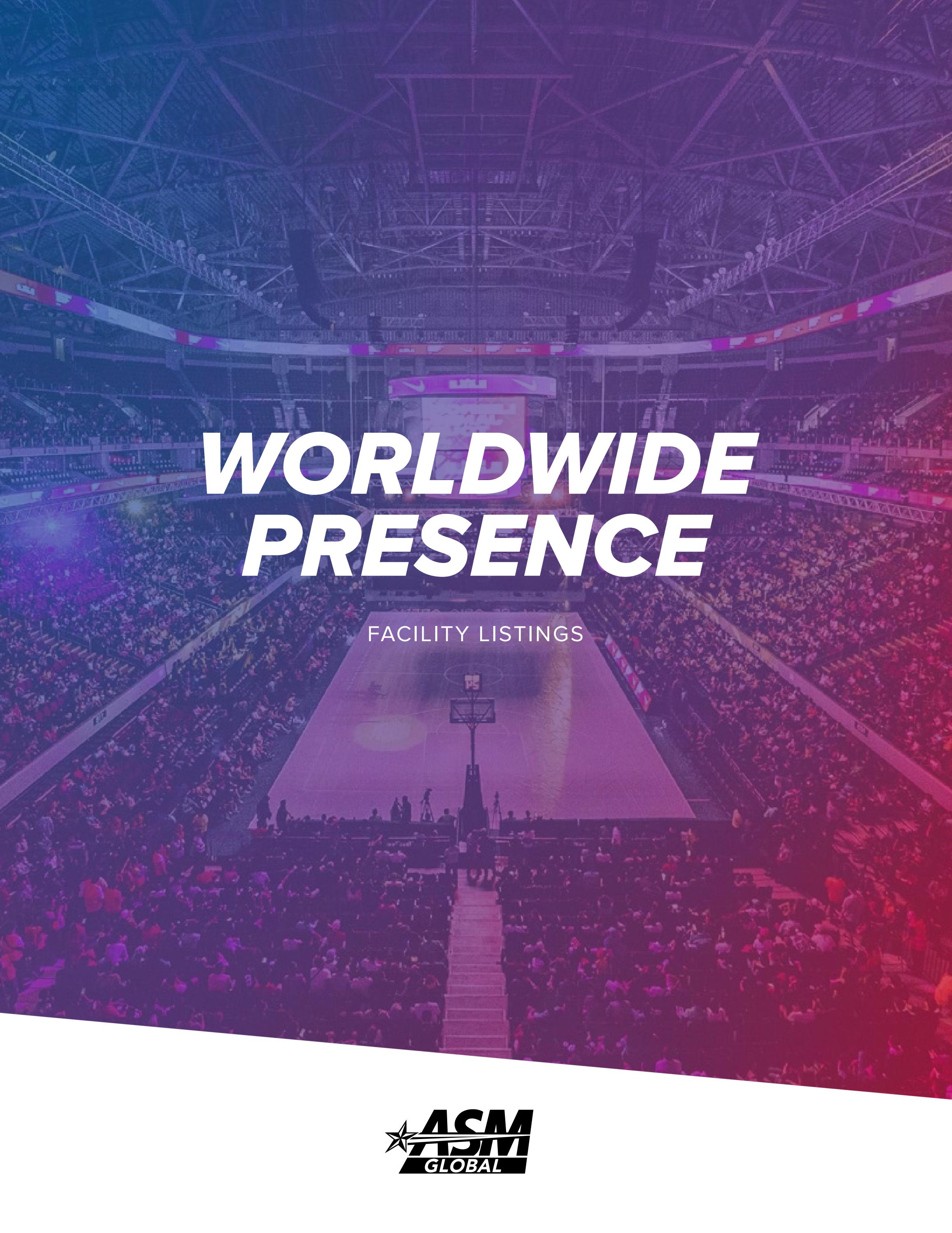 ASM Global Worldwide Portfolio of Venues by ASM Global - Issuu