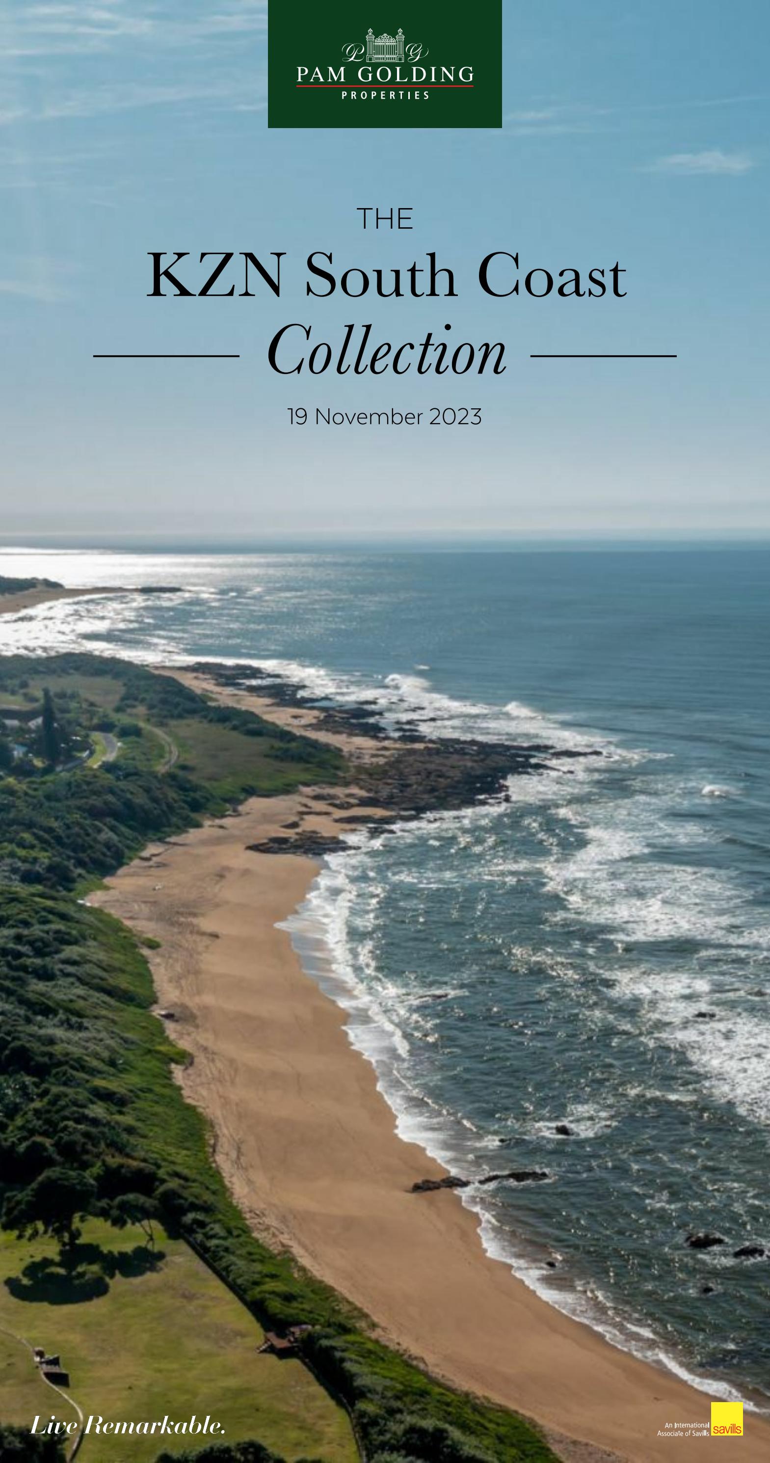 The KZN South Coast Collection | 19 Nov 2023 by pgpdurban - Issuu