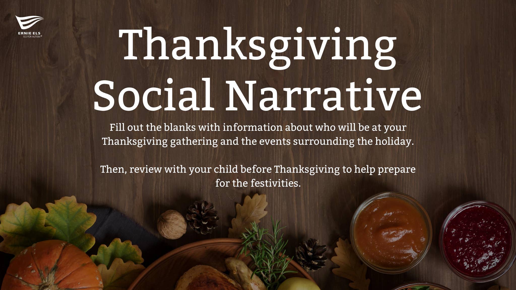 Thanksgiving Social Narrative from Els For Autism by Els for Autism - Issuu