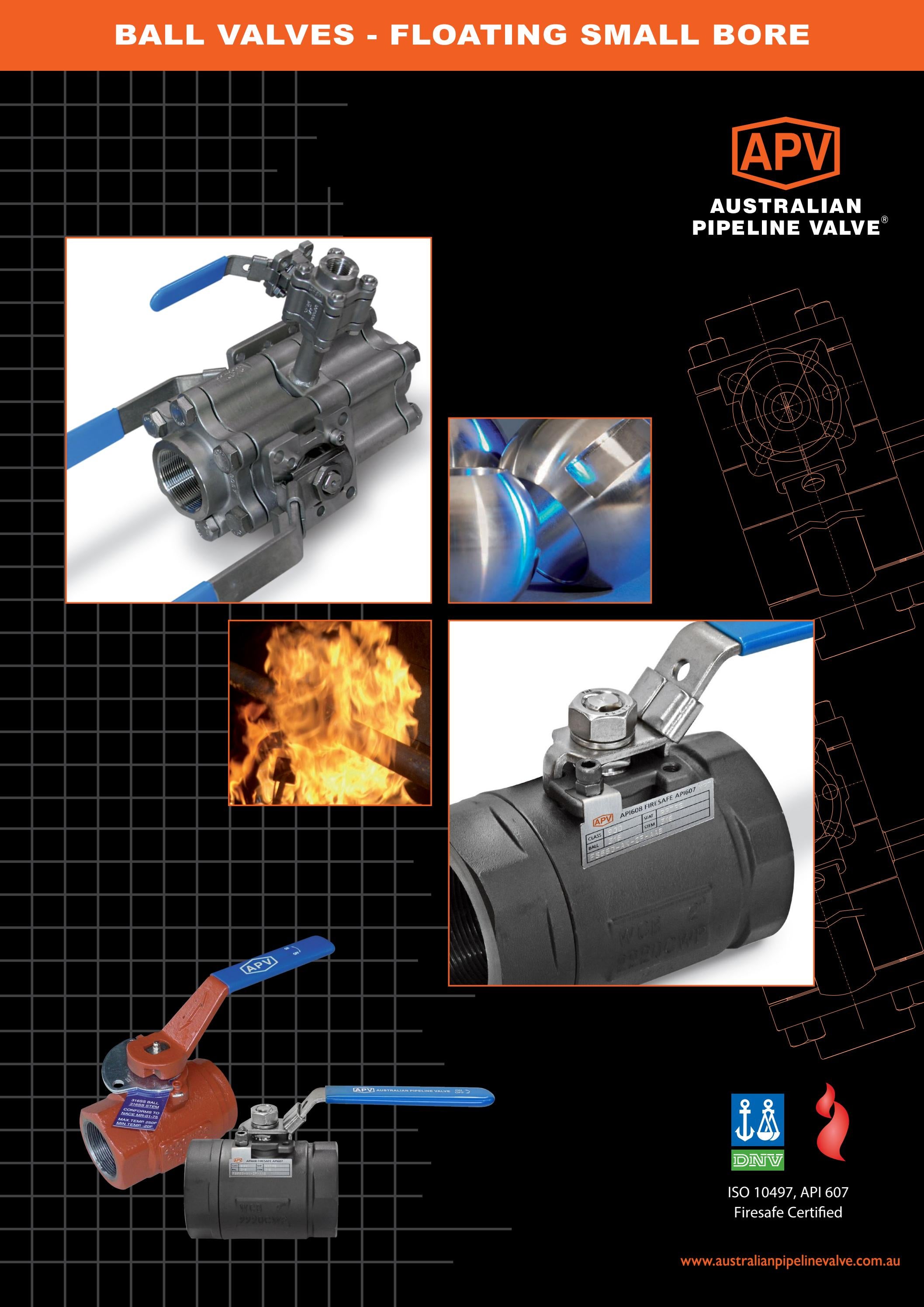 APV Floating Ball Valve Small Bore Catalogue by Australian Valve Centre ...