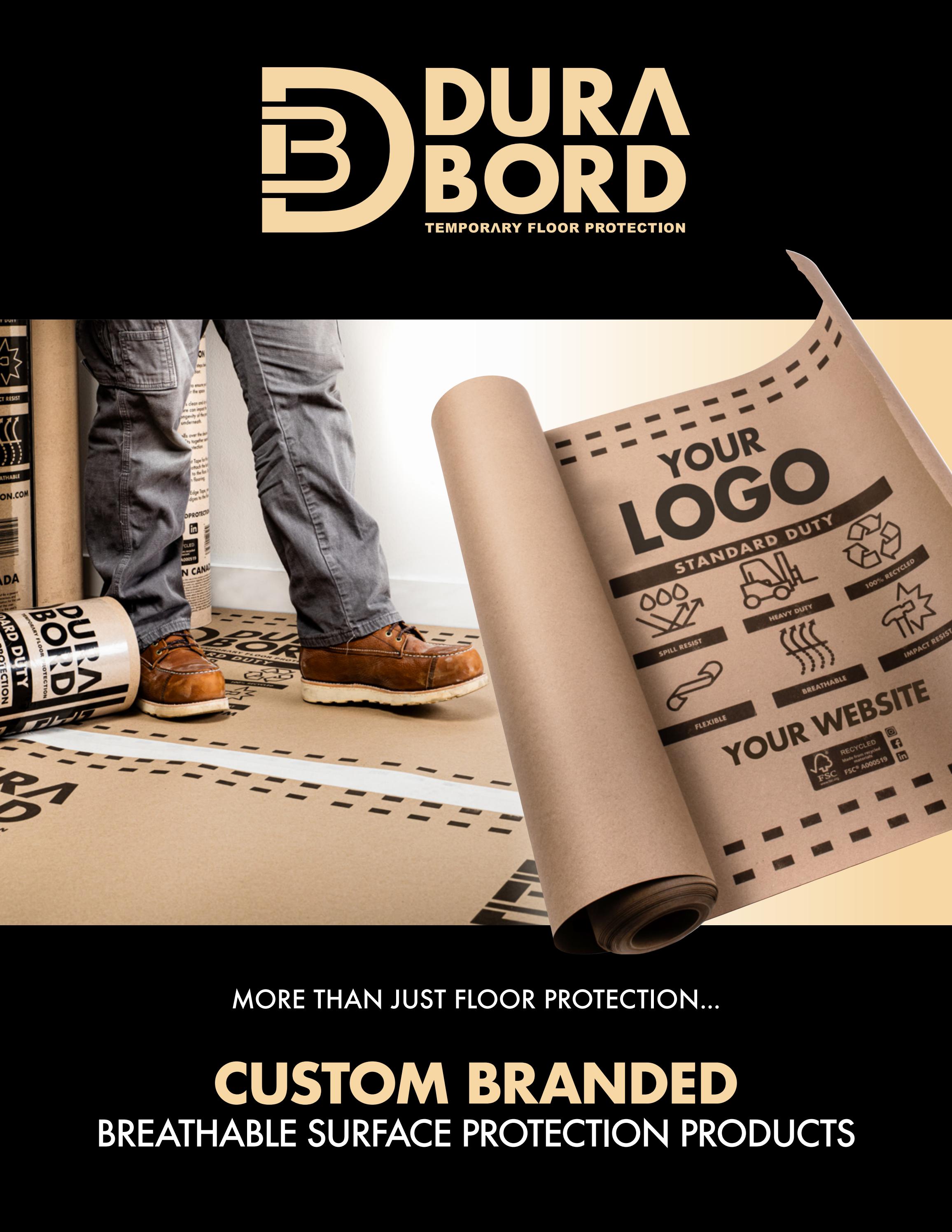 DURABORD - Custom branded floor protection products by Primus Studio ...