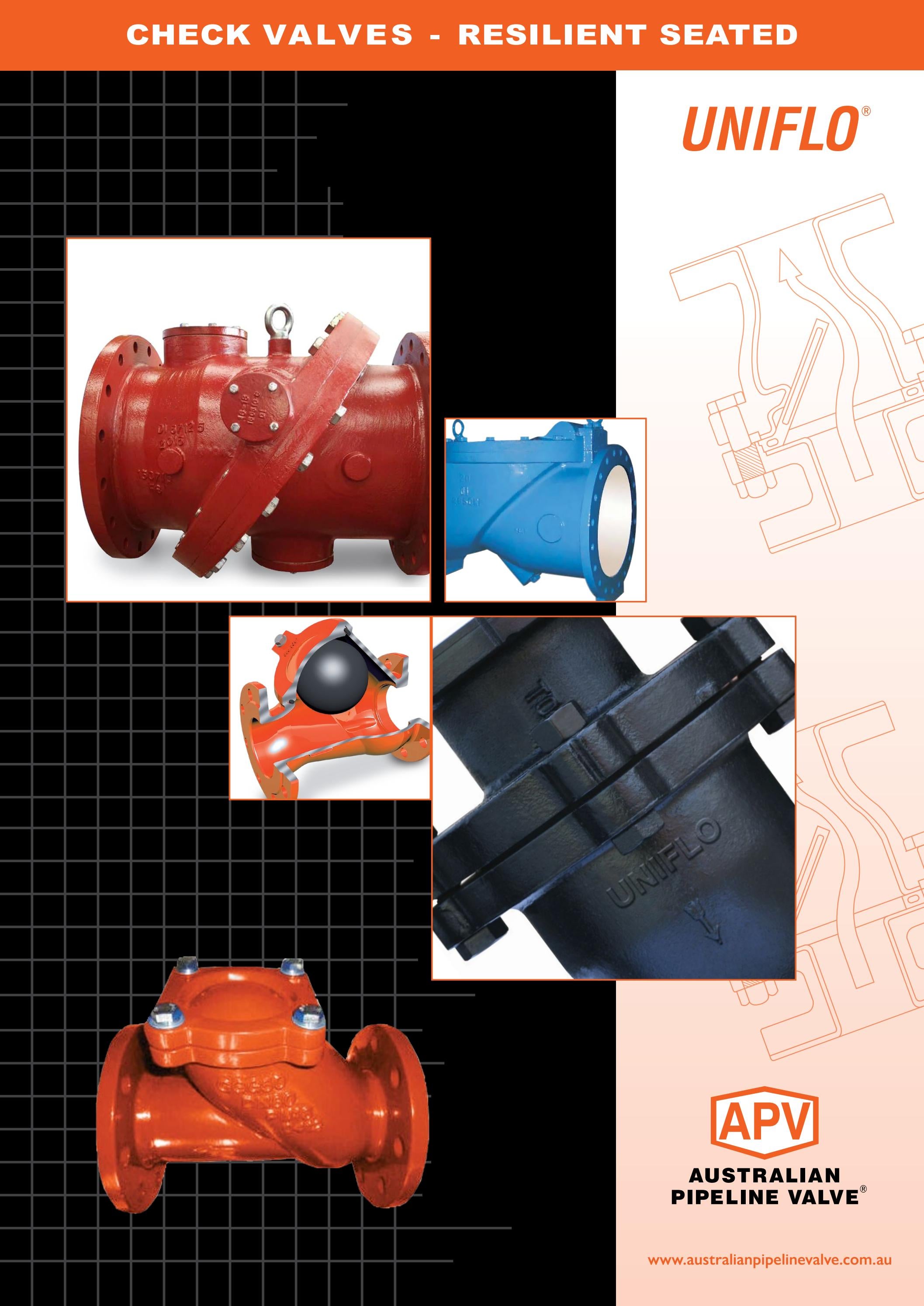 Uniflo Check Valve Catalogue by Australian Valve Centre - Issuu