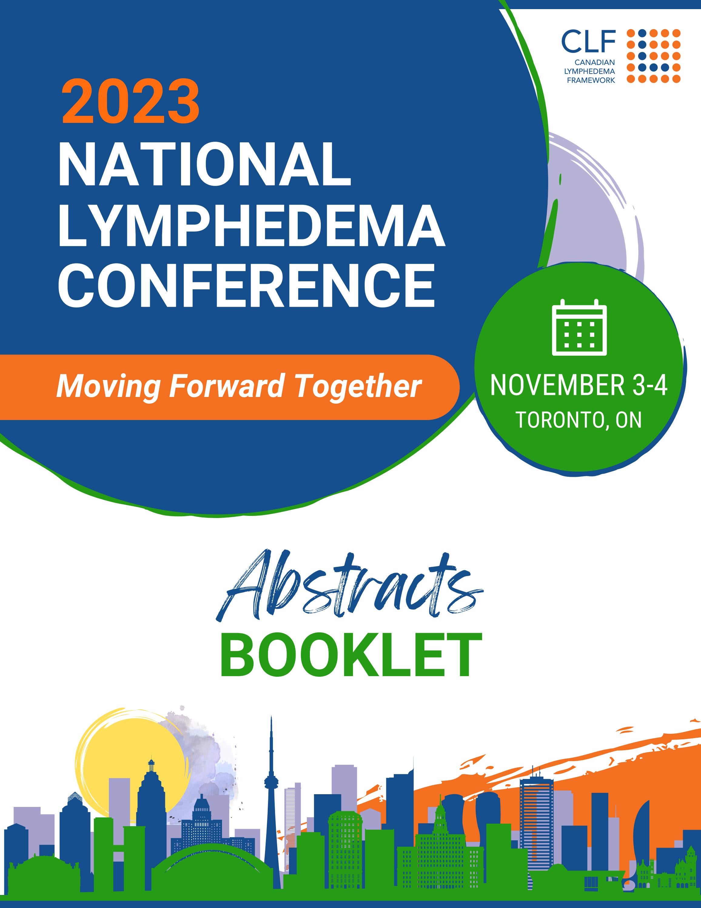 2023 National Lymphedema Conference Abstracts Booklet by Canadian Lymphedema Framework - Issuu