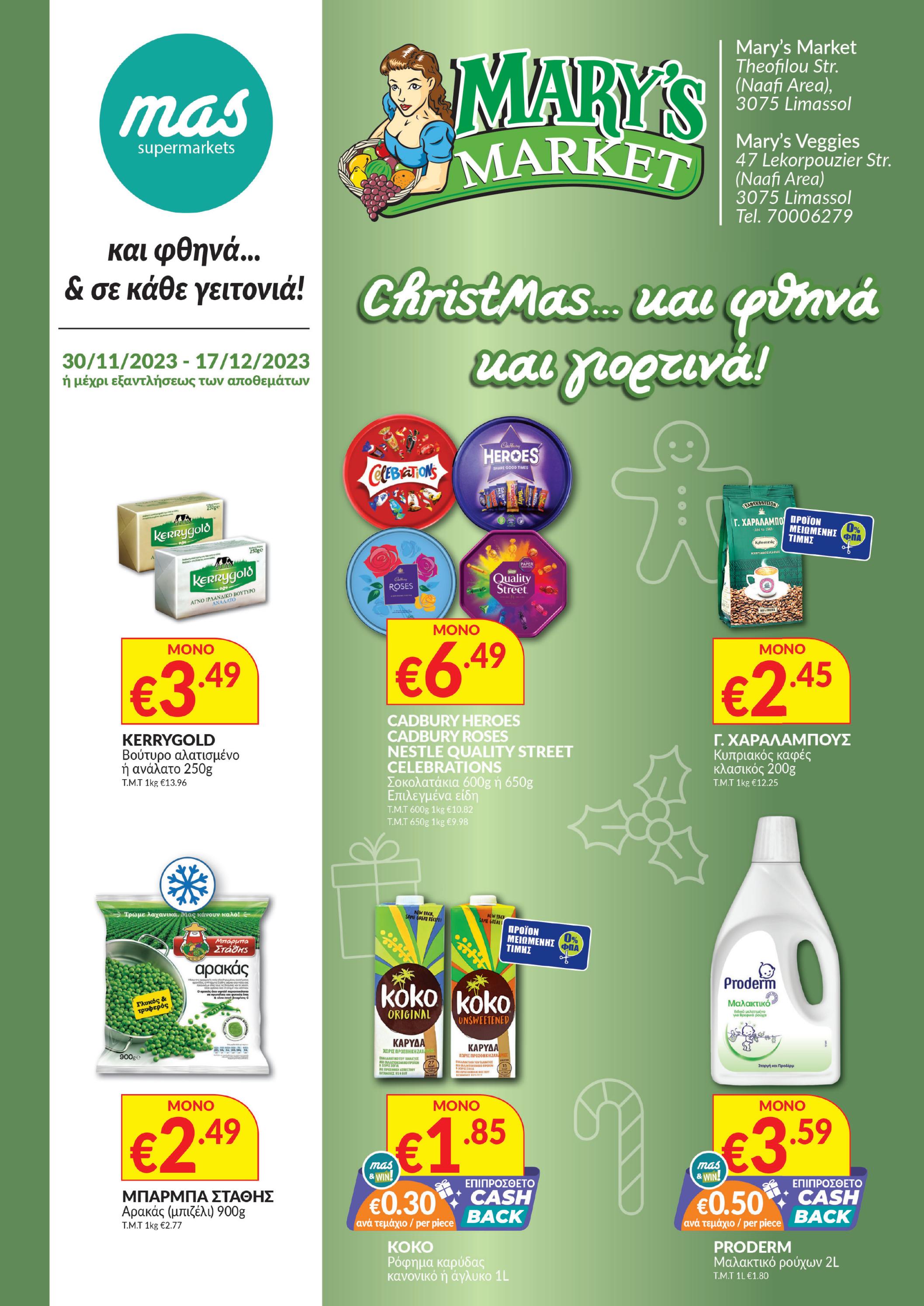 Mary's Market Offers Nov23 - Dec23 by Marys Market - Issuu