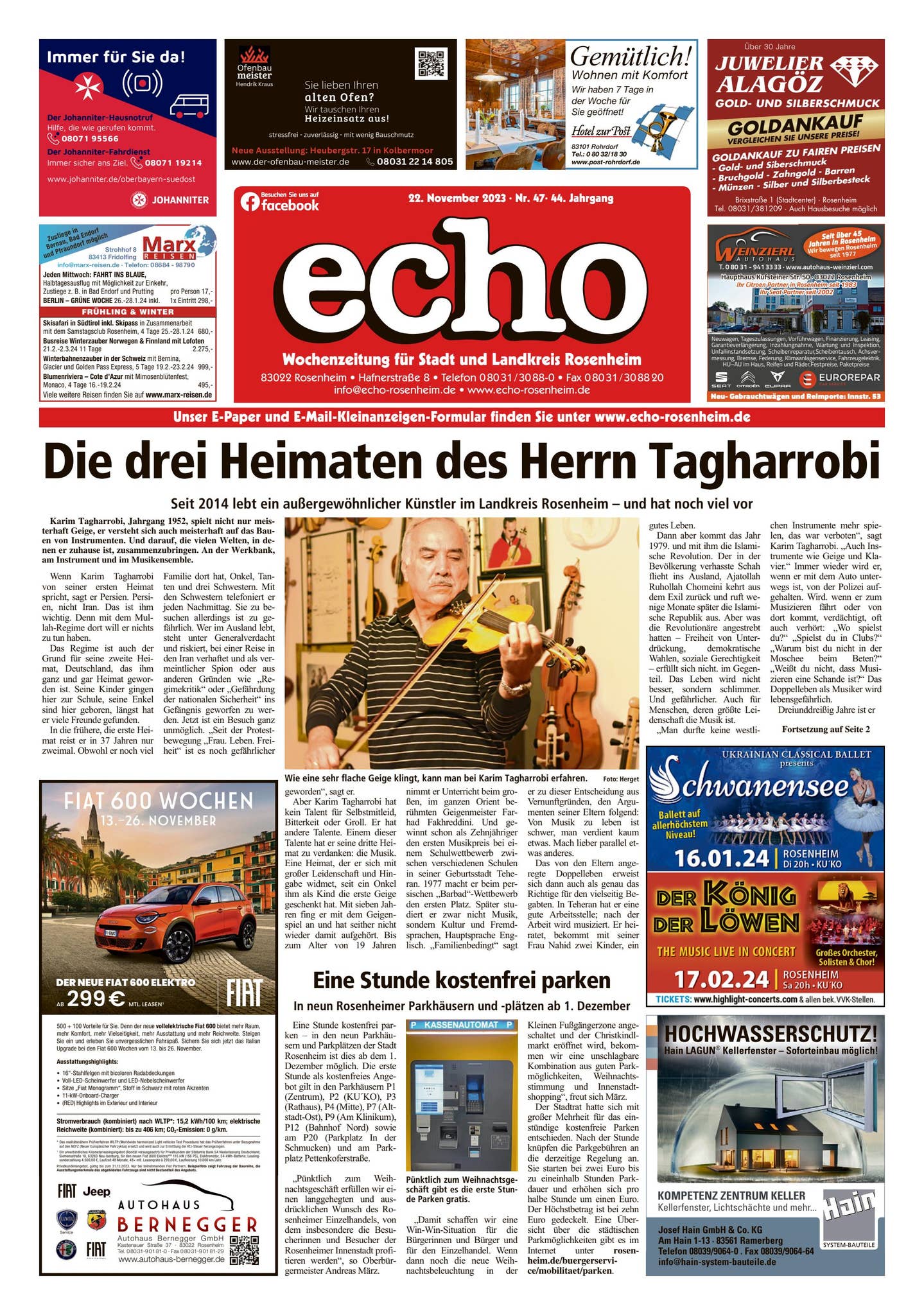 Echo_ePaper_KW47_23 by echoWochenzeitung - Issuu