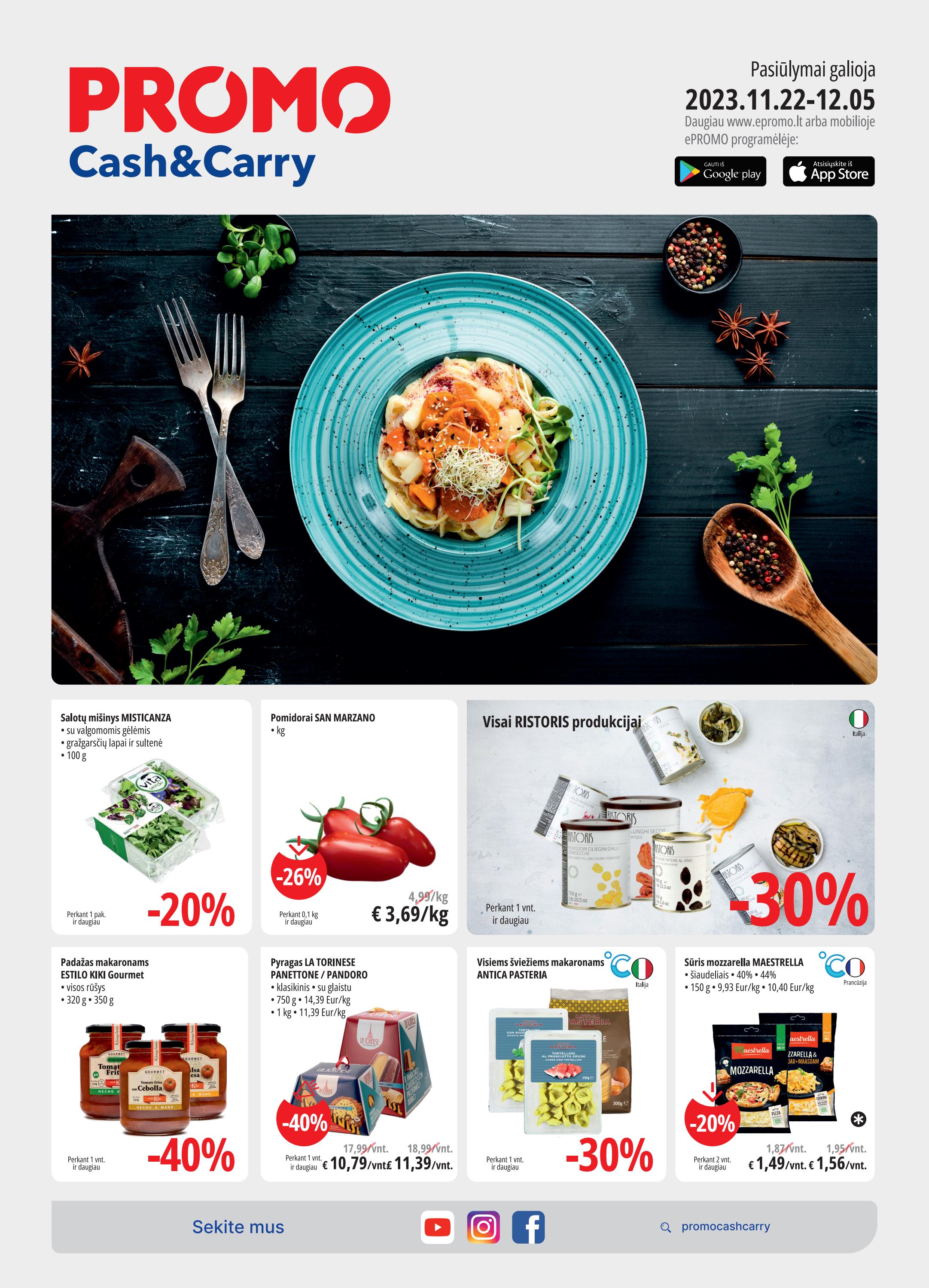 PROMO Cash&Carry prekių leidinys Nr.24 by sanitex - Issuu