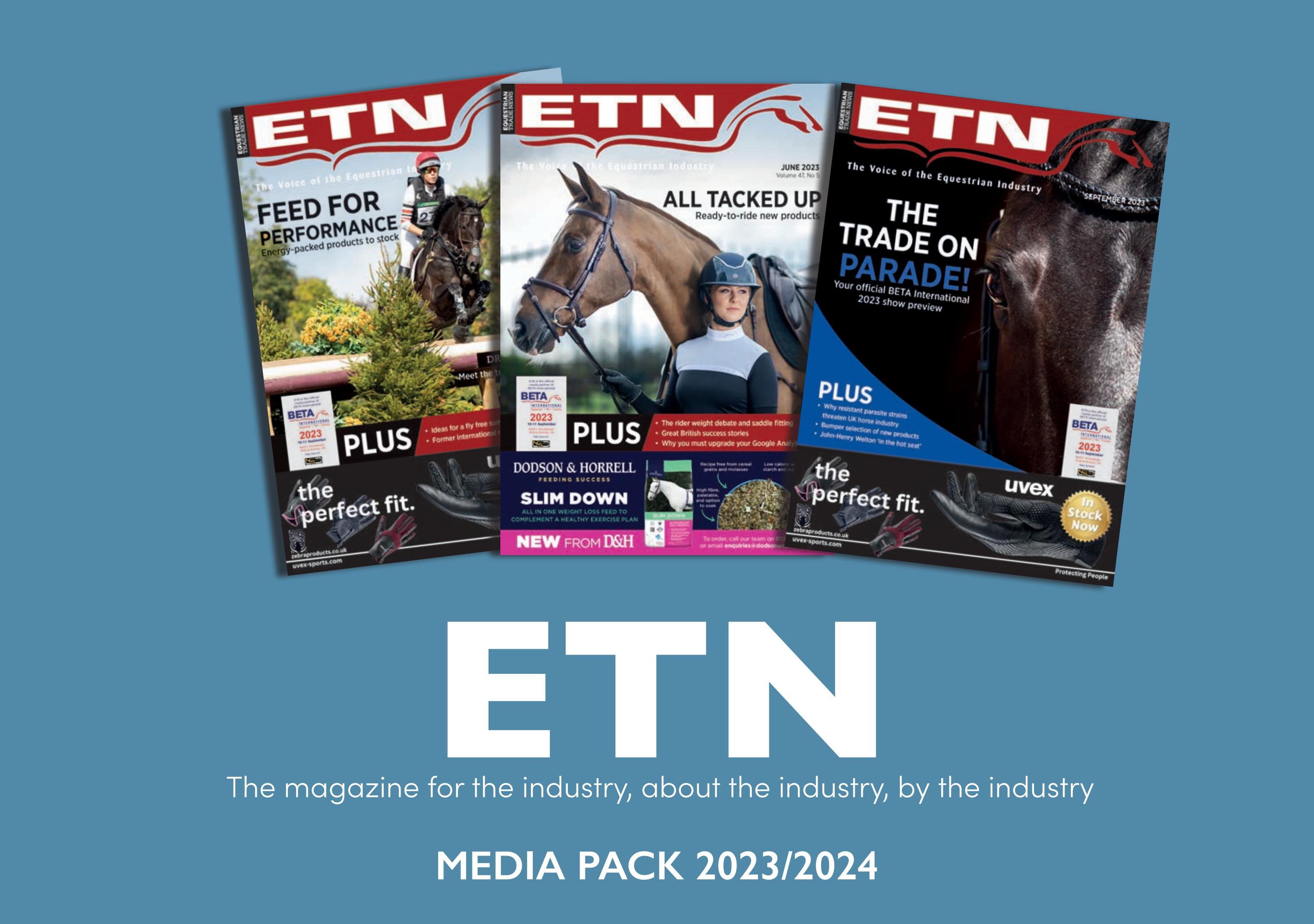 ETN Media pack - 2024 by ETN (Equestrian Trade News) - Issuu
