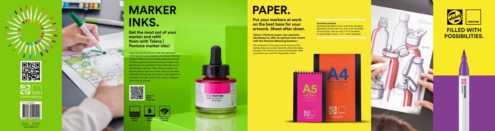 Talens Pantone Flyer EN by Royal Talens - Issuu