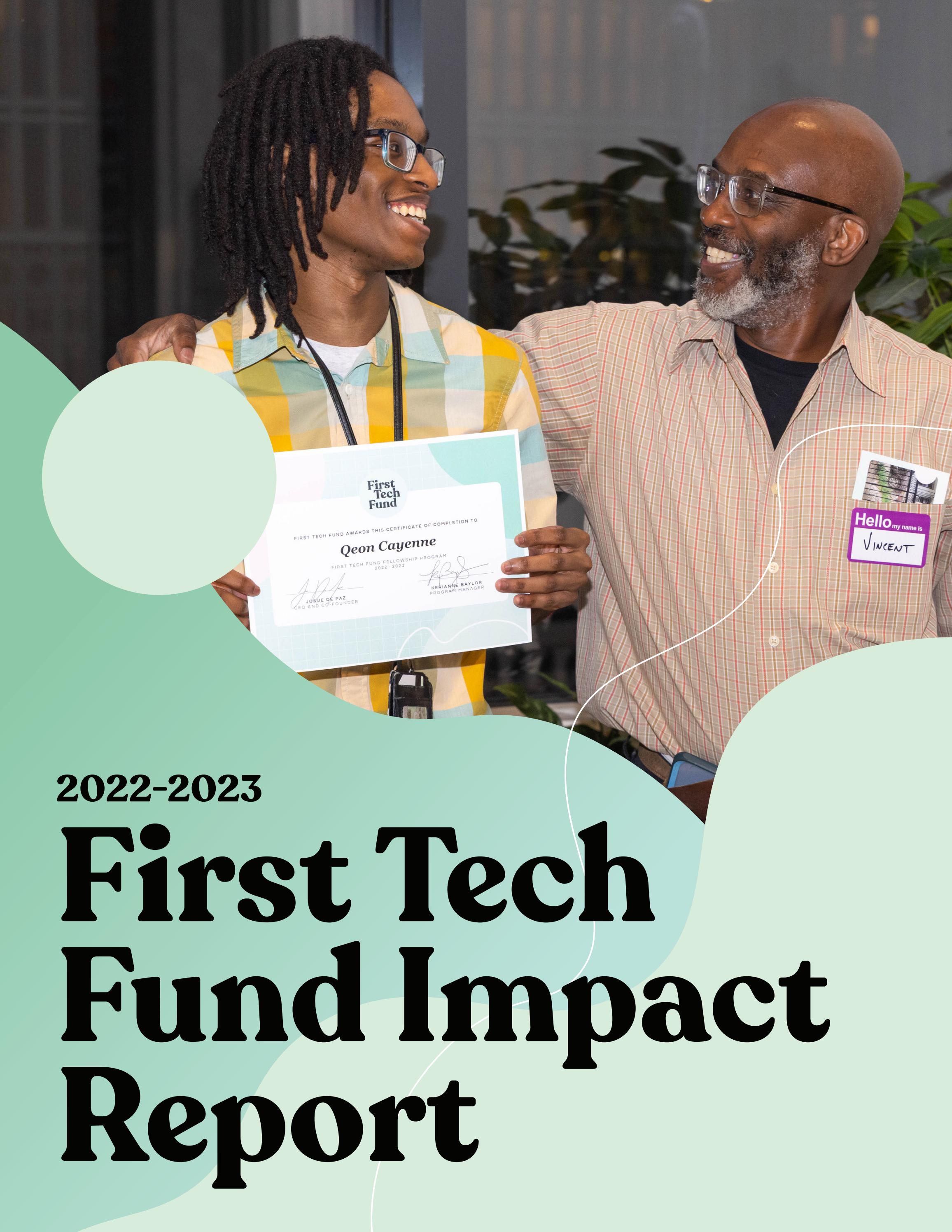 First Tech Fund Impact Report 2022-2023 by firsttechfund - Issuu