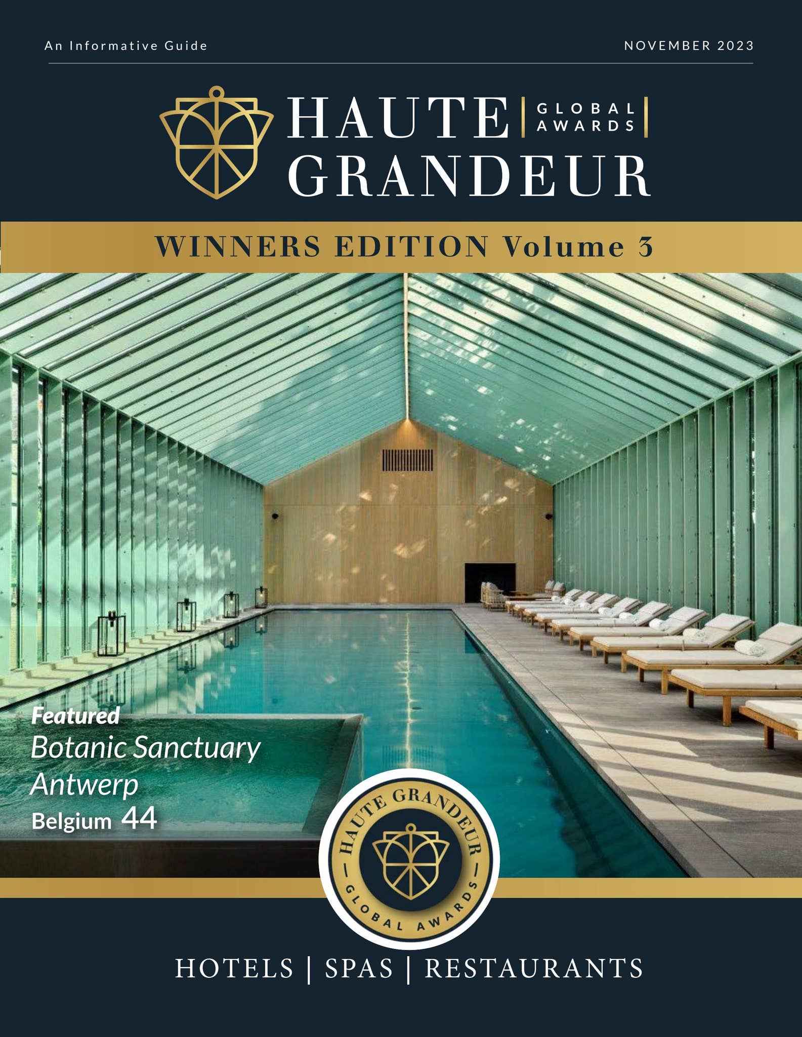 Haute Grandeur, The Best in Hotels, Spas and Restaurants November 2023 ...