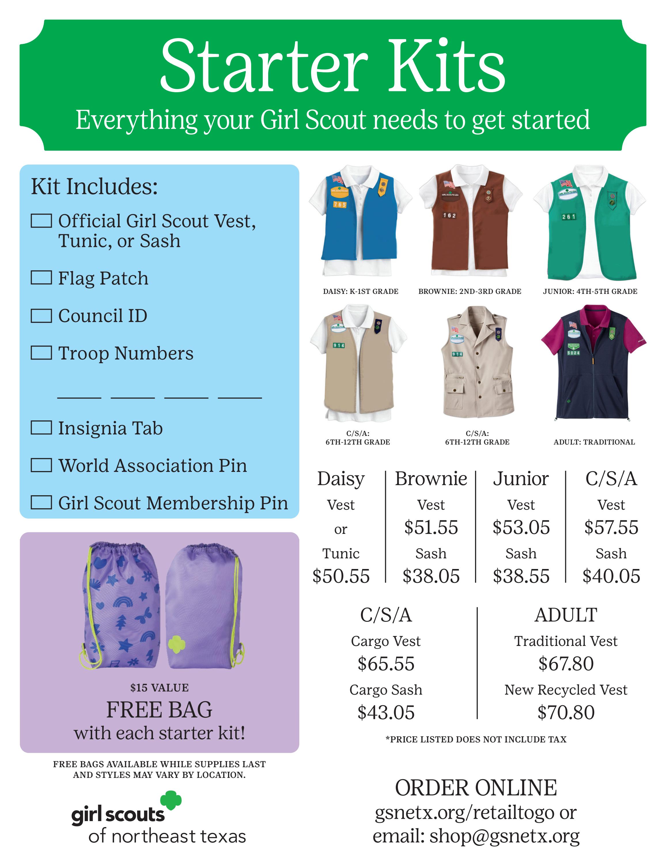 Girl Scout Uniform Starter Kit by Girl Scouts of Northeast Texas - Issuu