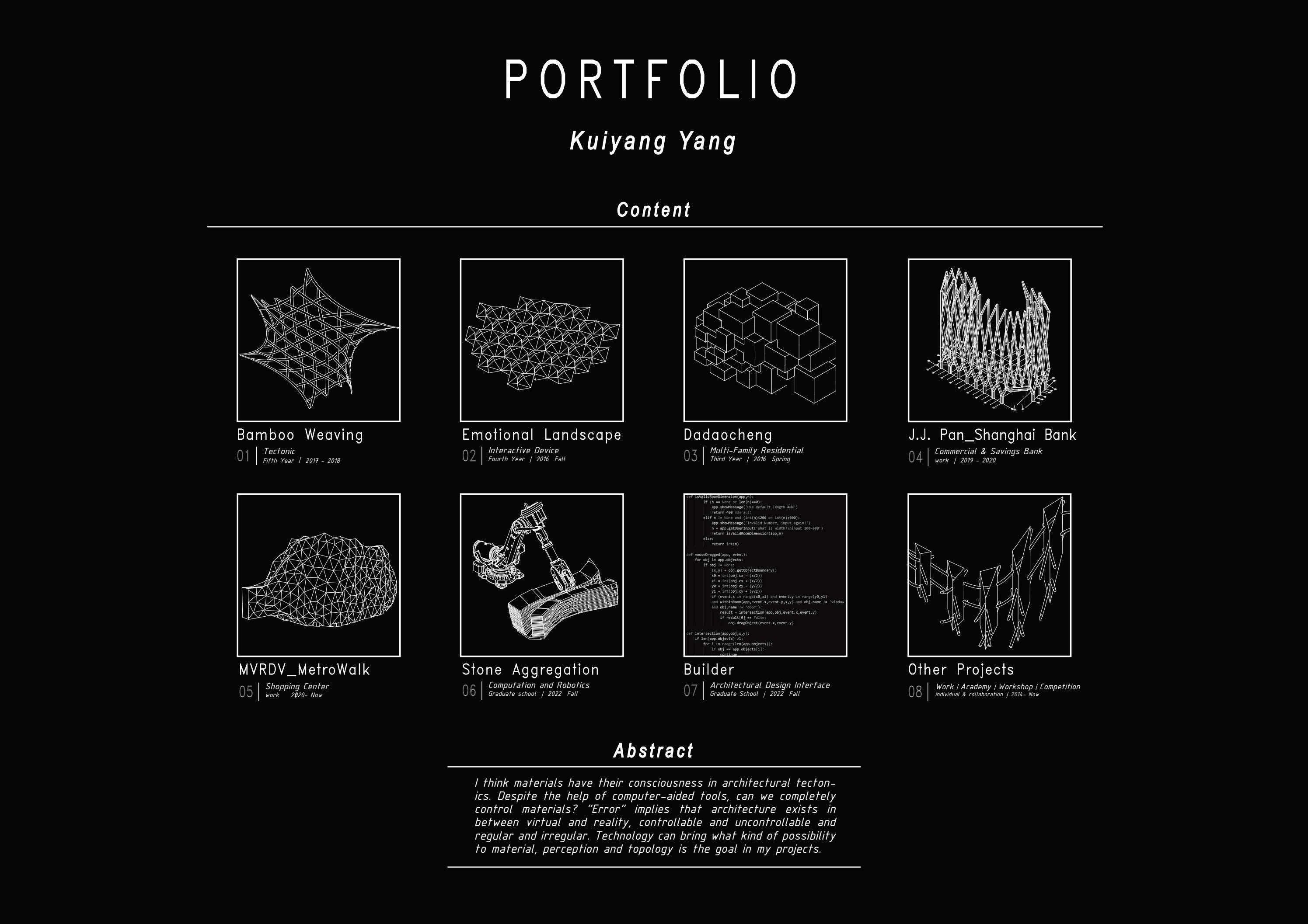 Portfolio by kui yang yang - Issuu