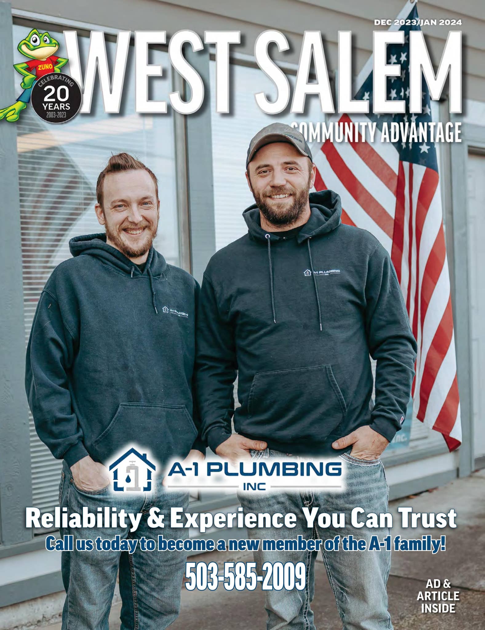 West Salem Community Advantage Magazine December 2023 by Active Media ...
