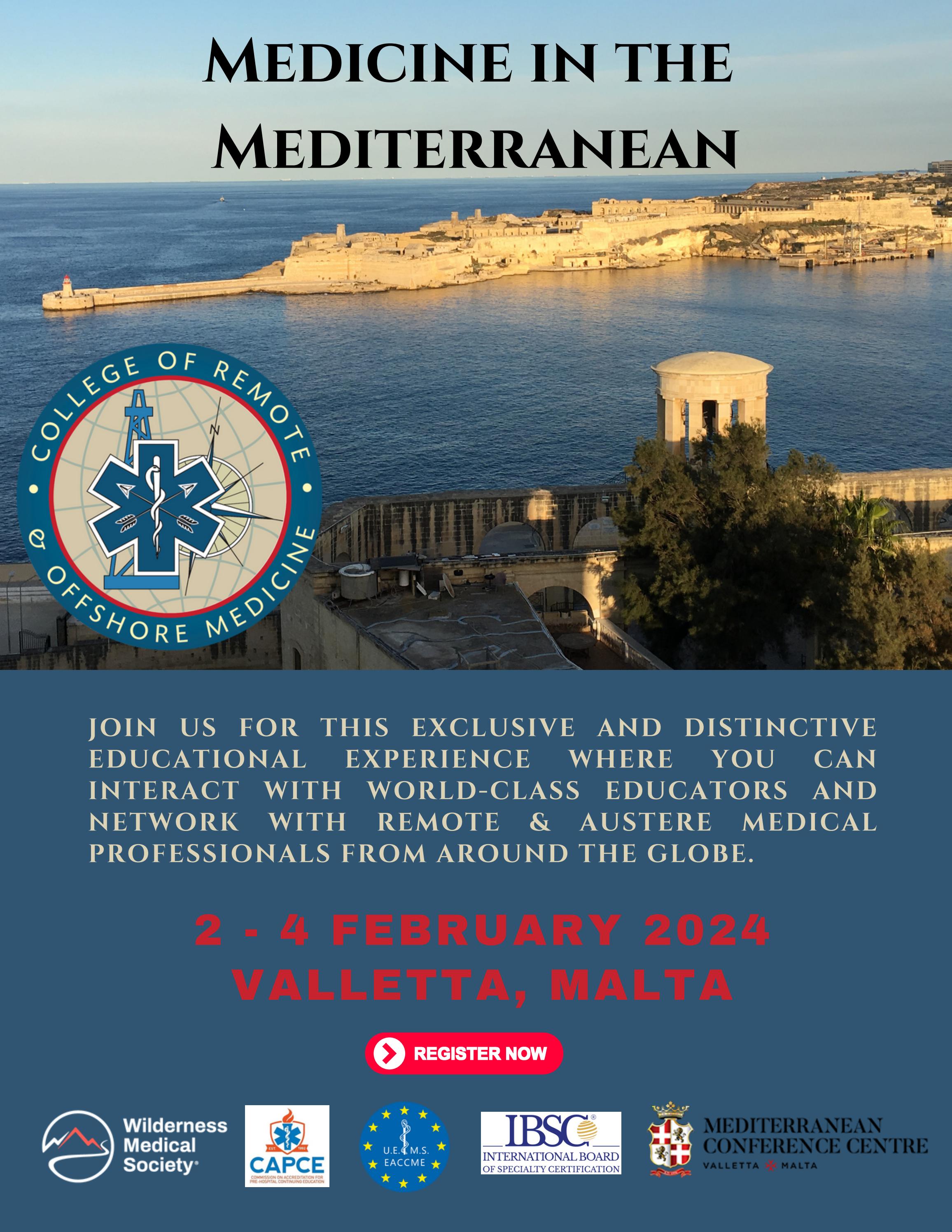 Medicine in the Mediterranean Conference presented by CoROM by CoROM ...