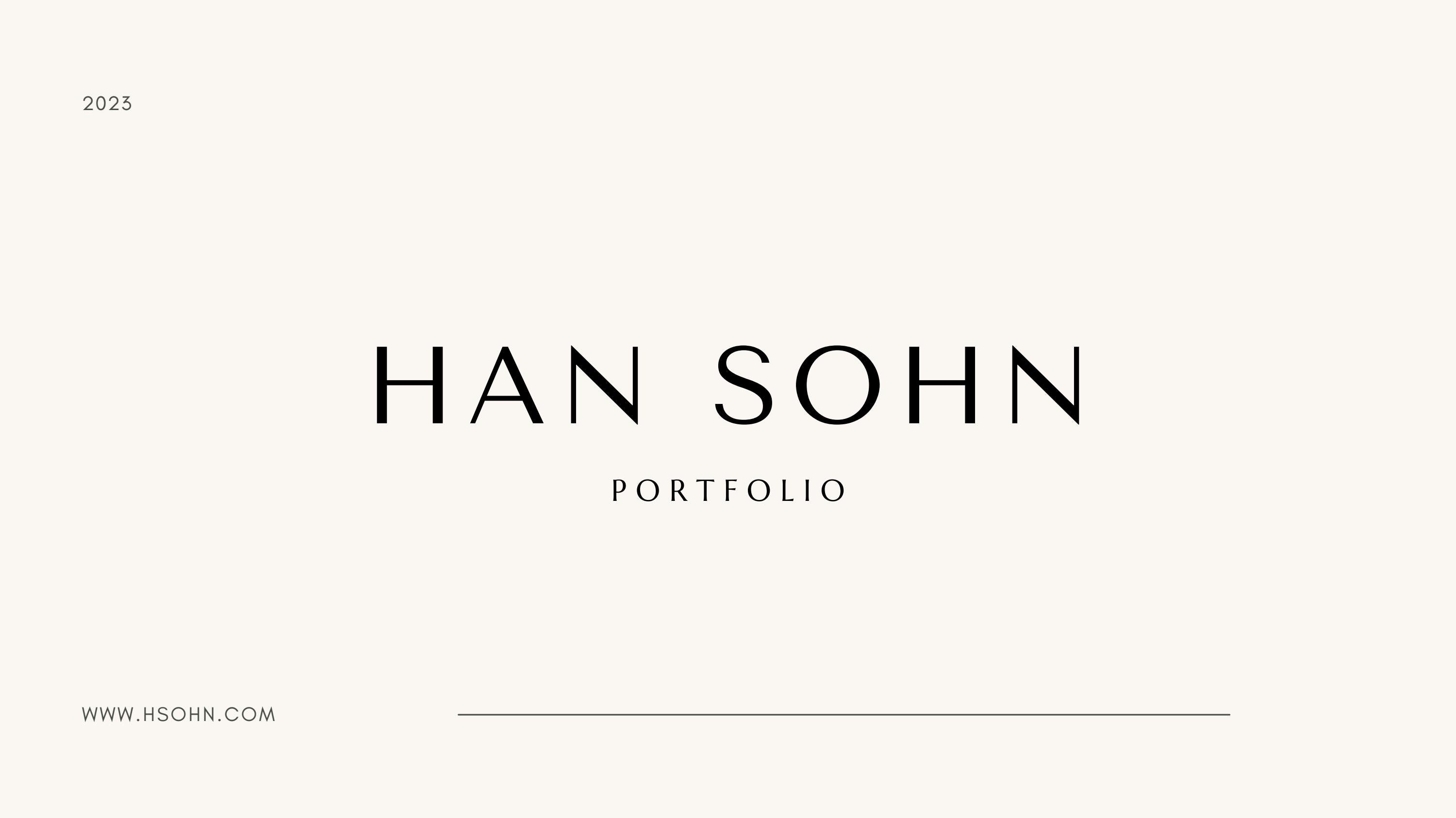 HAN SOHN_PORTFOLIO by hansohn - Issuu