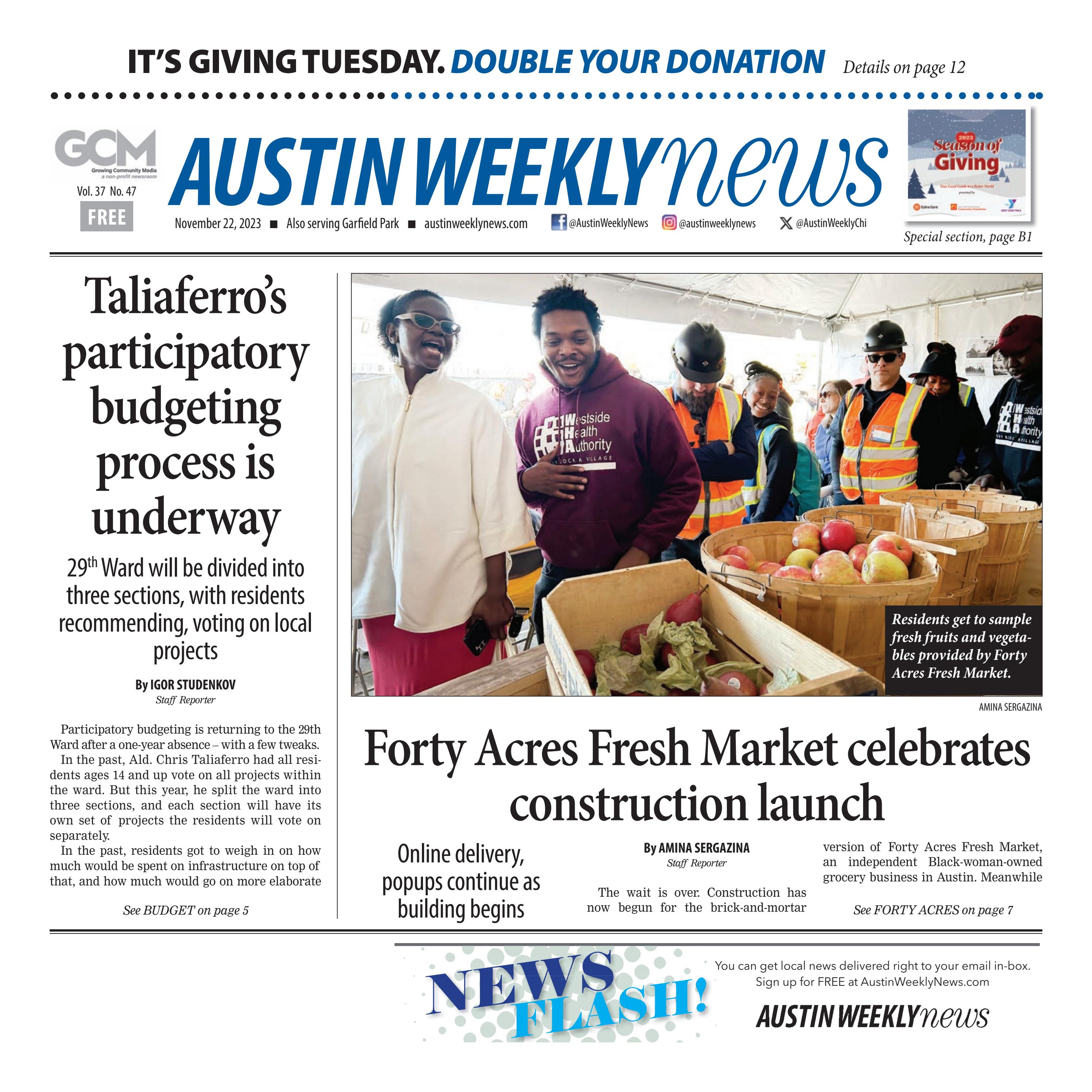 Austin Weekly News 112223 by Wednesday Journal - Issuu