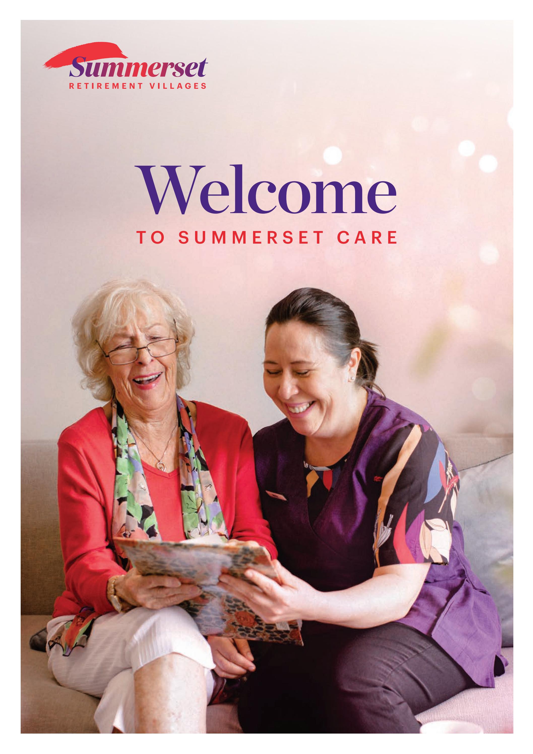 Welcome to Summerset Care by summerset - Issuu