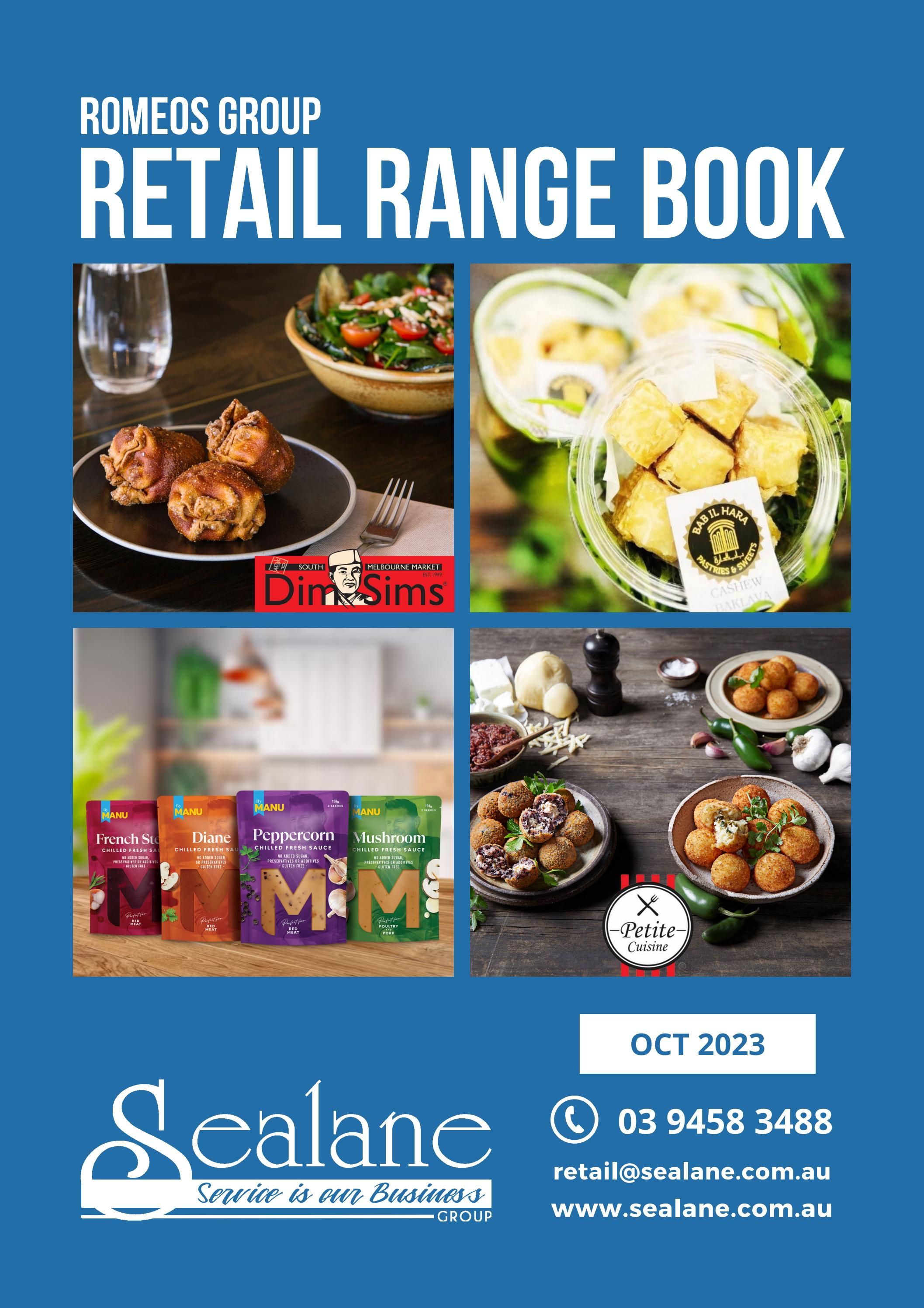 Sealane Romeos Retail Range Book by sealanegroup - Issuu