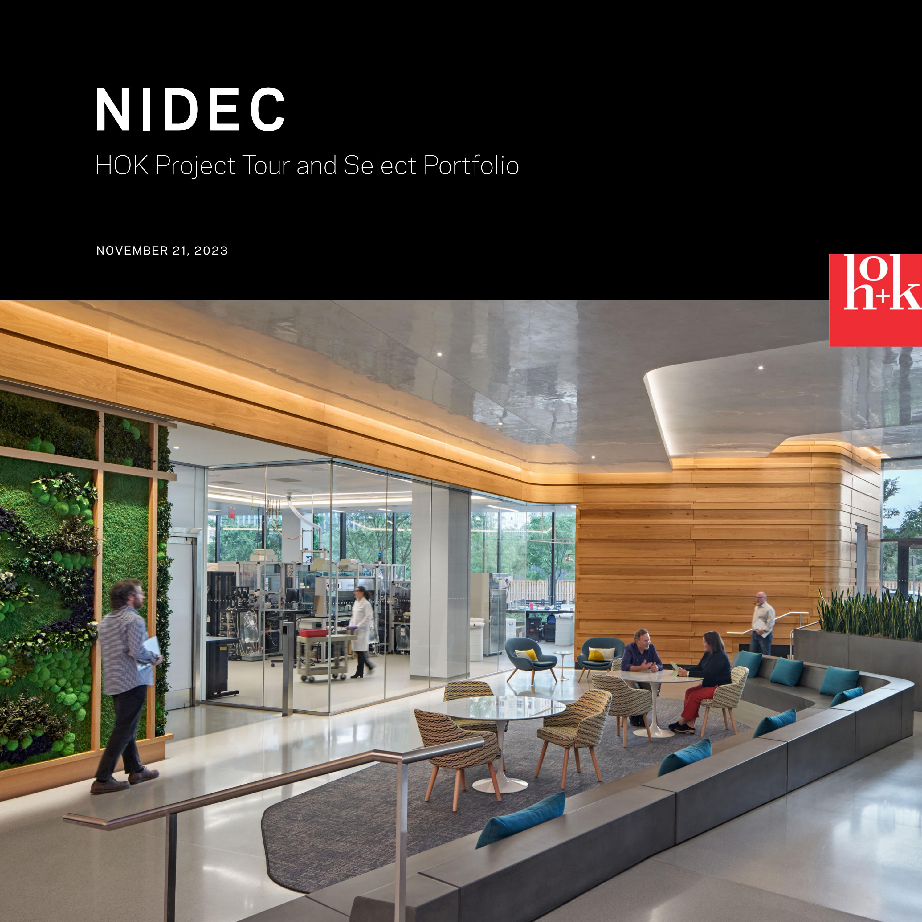 Nidec HOK Project Tour by HOK - Issuu