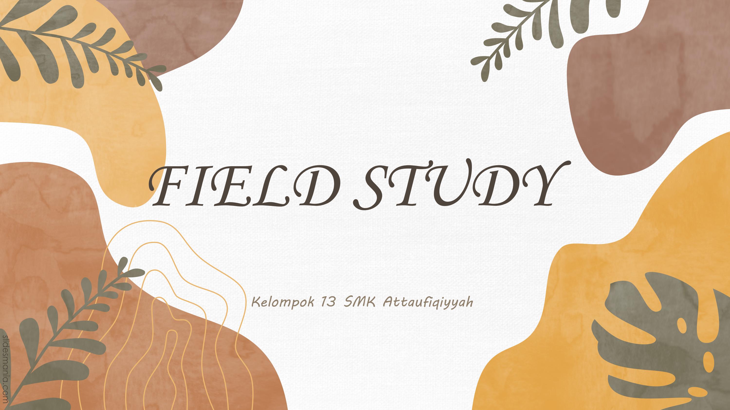 PPT field study by Mela Wati - Issuu