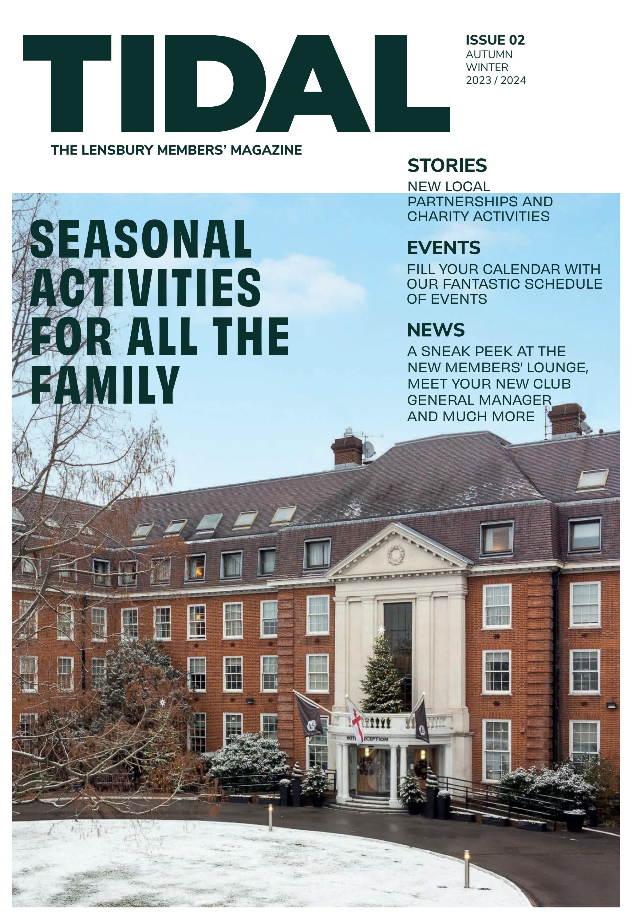 Tidal Issue 2 by The Lensbury - Issuu