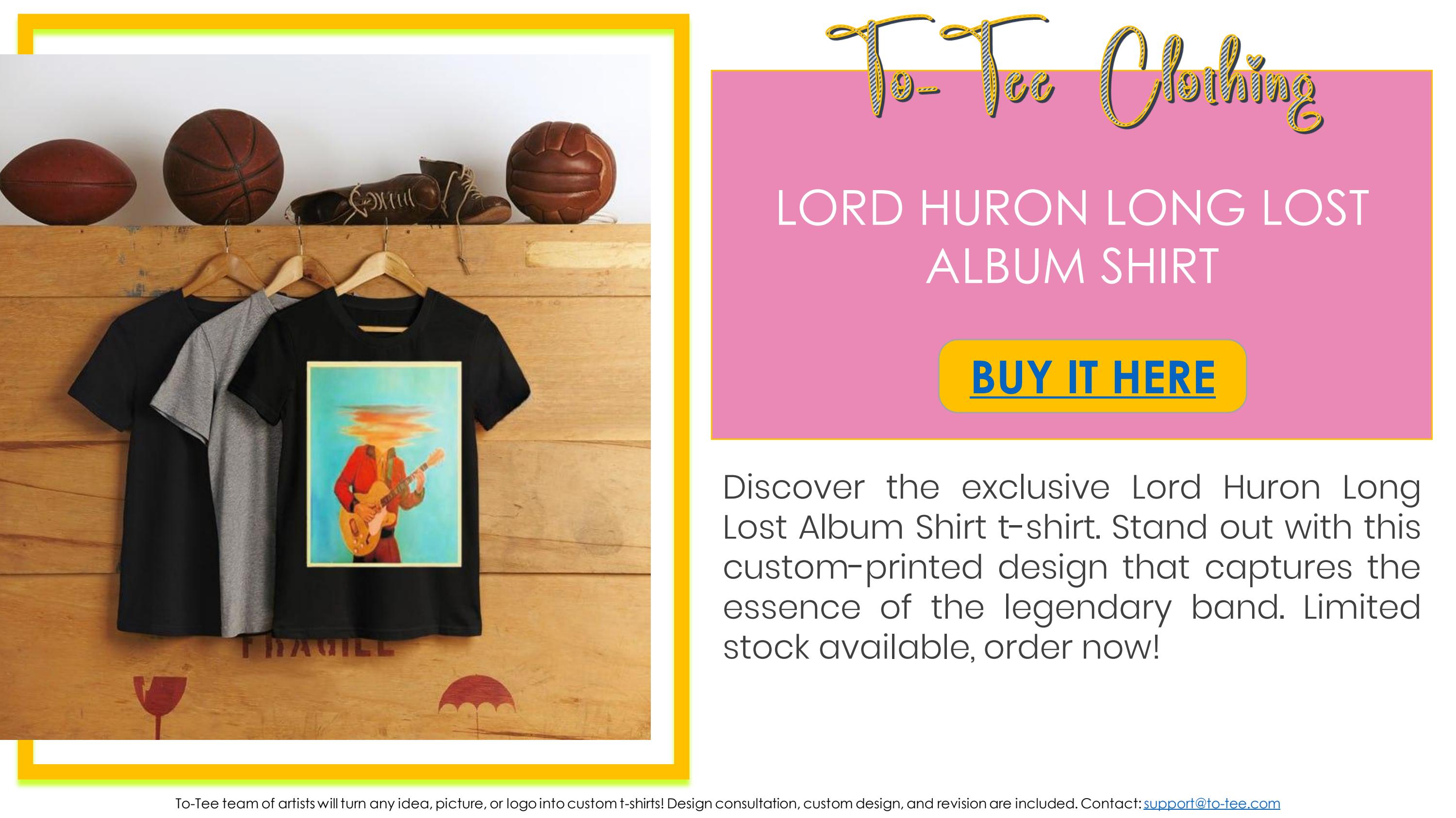 Lord Huron Long Lost Album Shirt by emyahesti192shirts - Issuu
