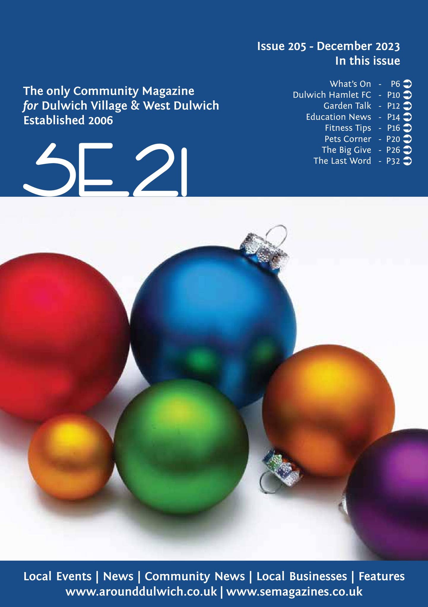SE21 December 2023 by SE Magazines - Issuu