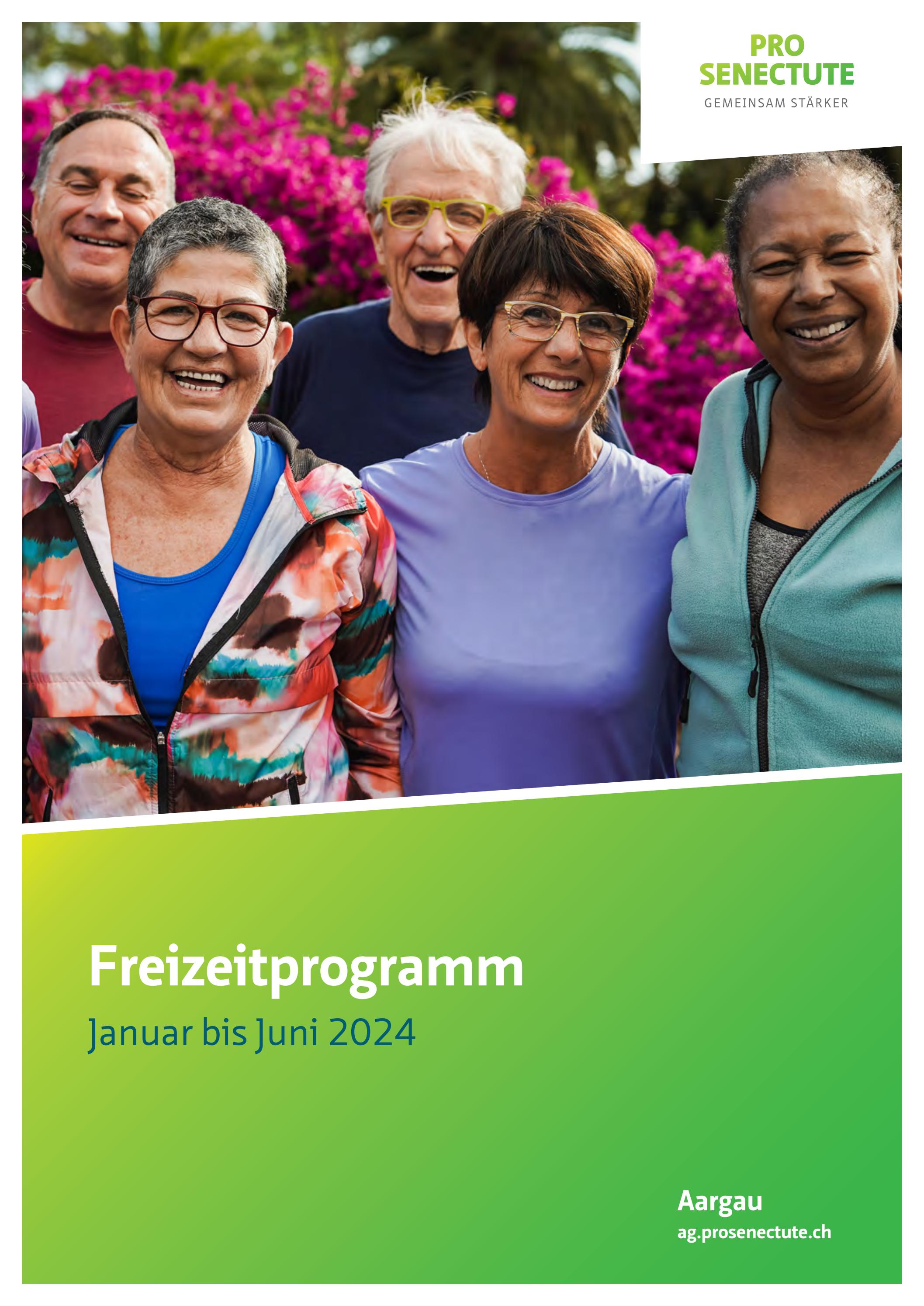 Freizeitprogramm 1. Halbjahr 2024 by Pro Senectute - Issuu