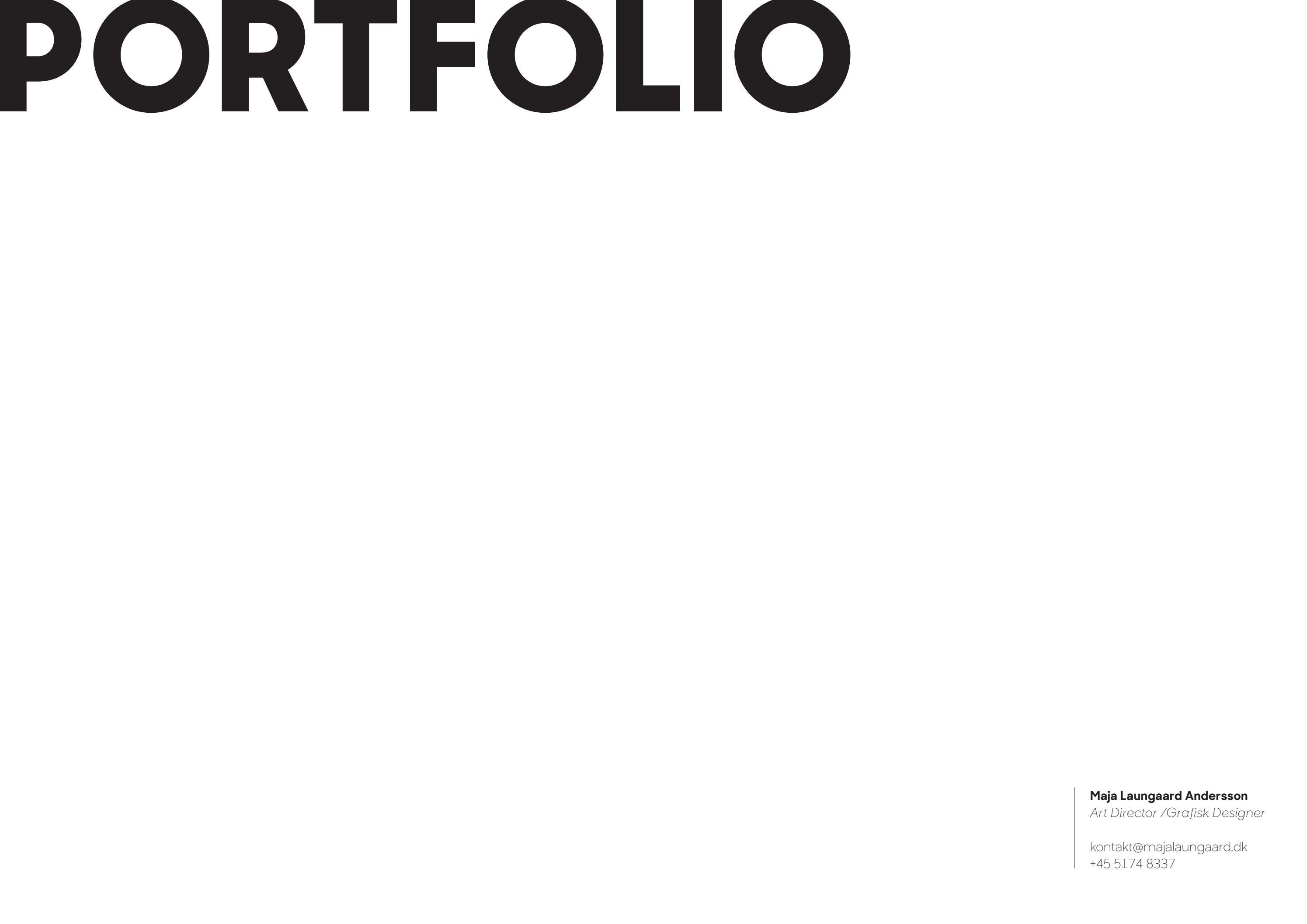 Portfolio_MLA by majalaungaardandersson - Issuu